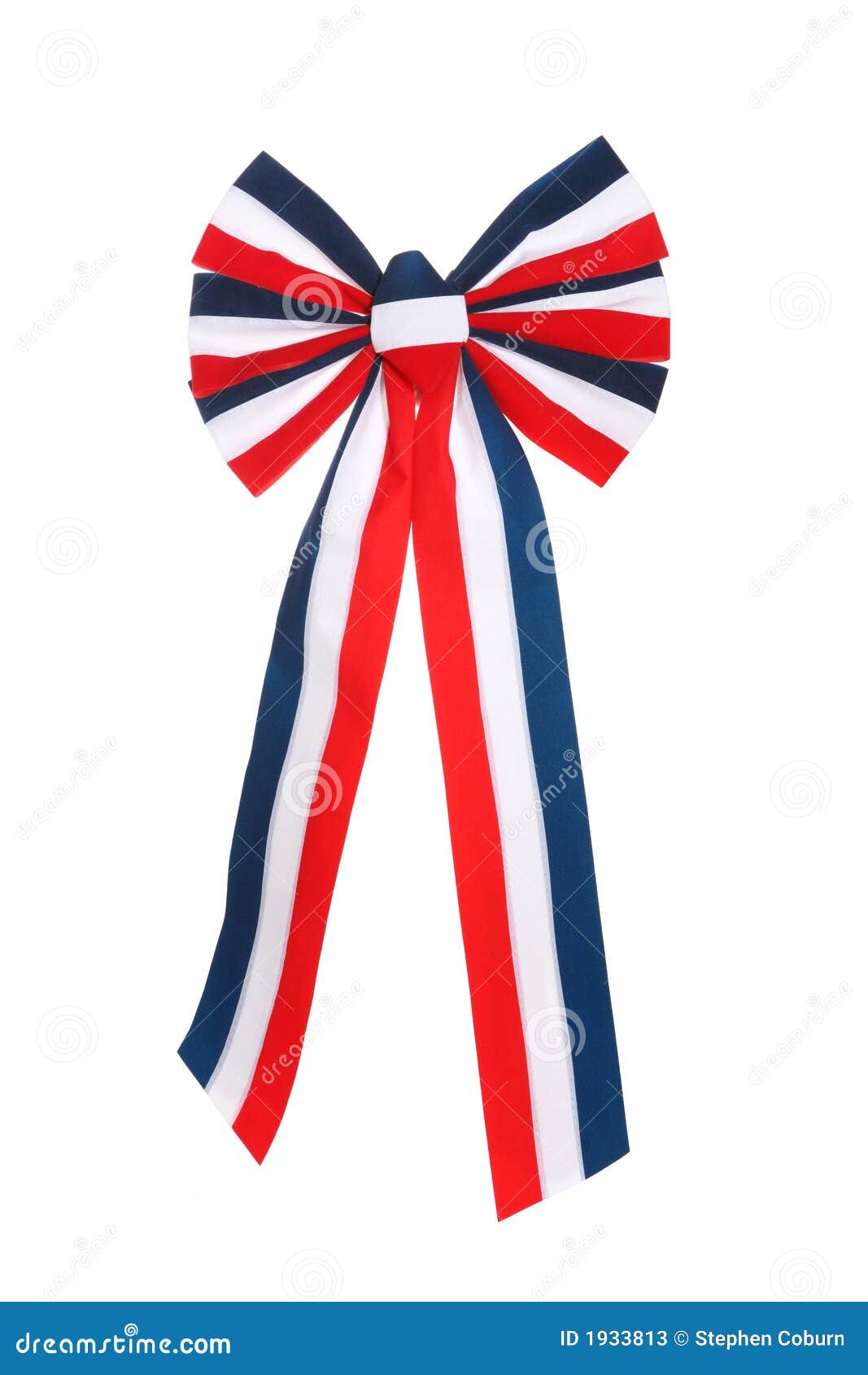 4th of July Ribbon stock image. Image of flag, decorations - 1933813