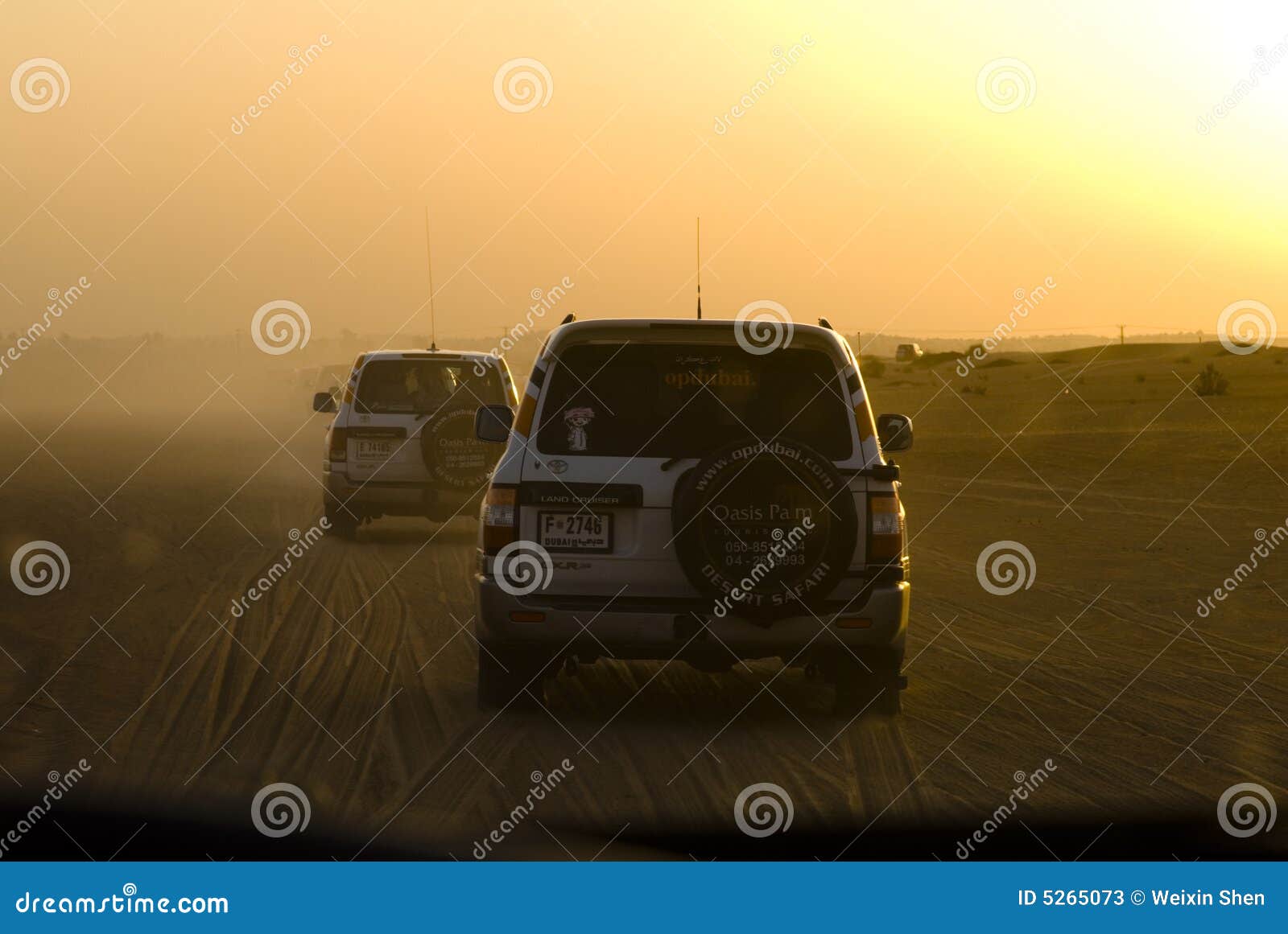 Desert Safari Tour In UAE. Four Wheel Drive Desert Safari Car Driving ...
