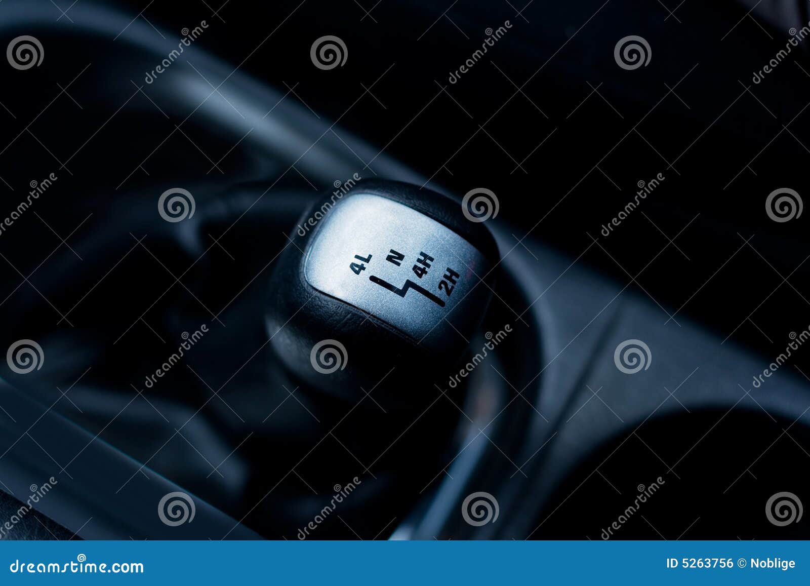 4wd Transmission Selection Lever Stock Photo - Image of transmission ...