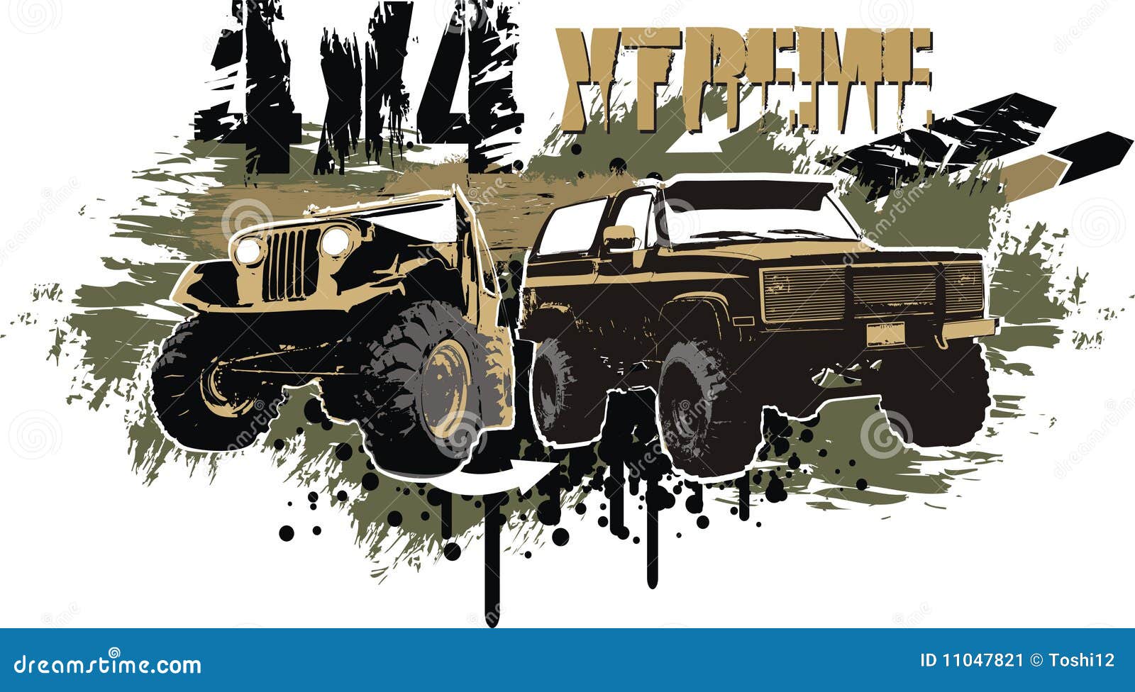 4x4 Extreme Stock Image - Image: 11047821