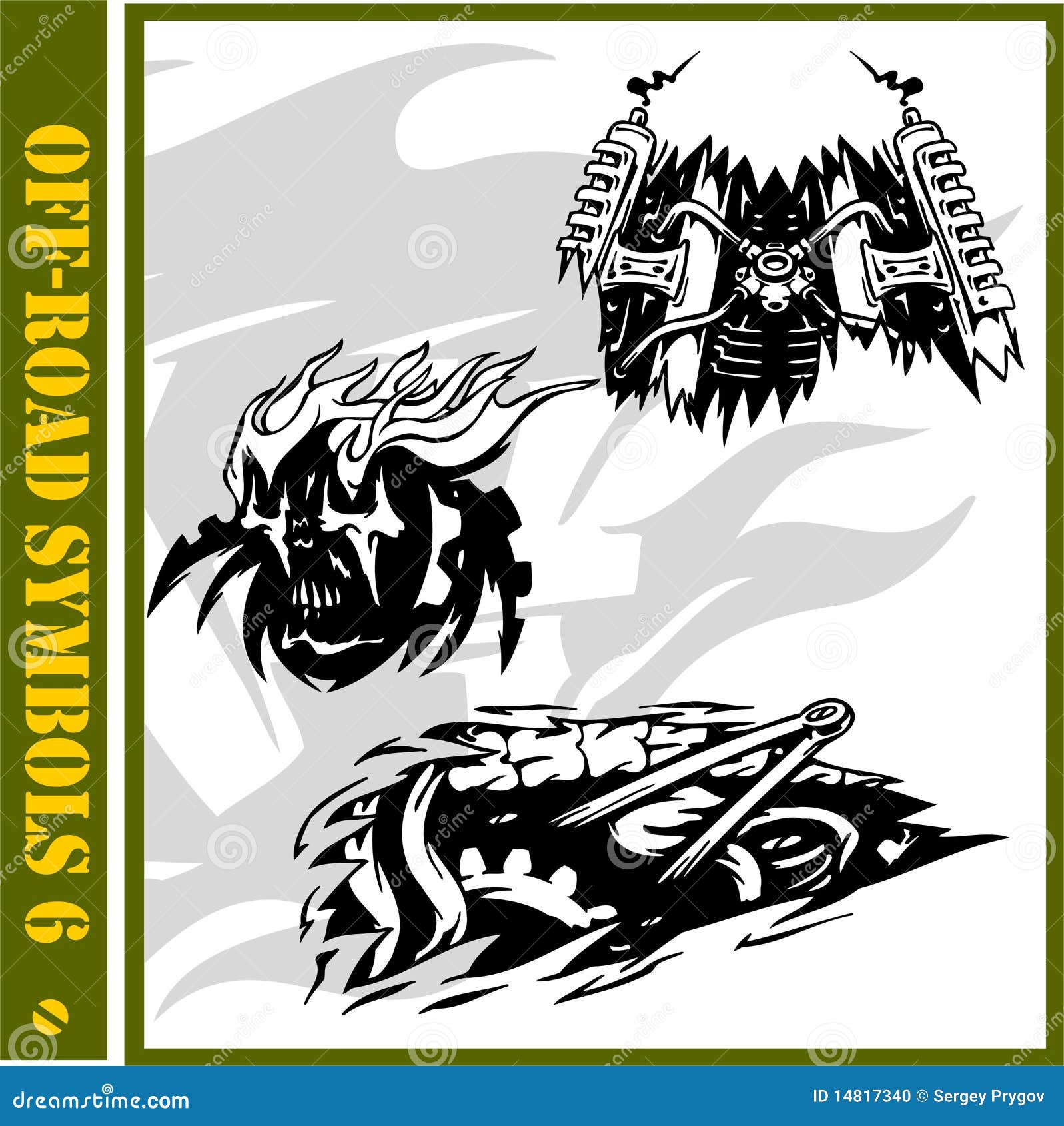 4x4 Off-Road Symbol. stock vector. Illustration of transport - 14817340