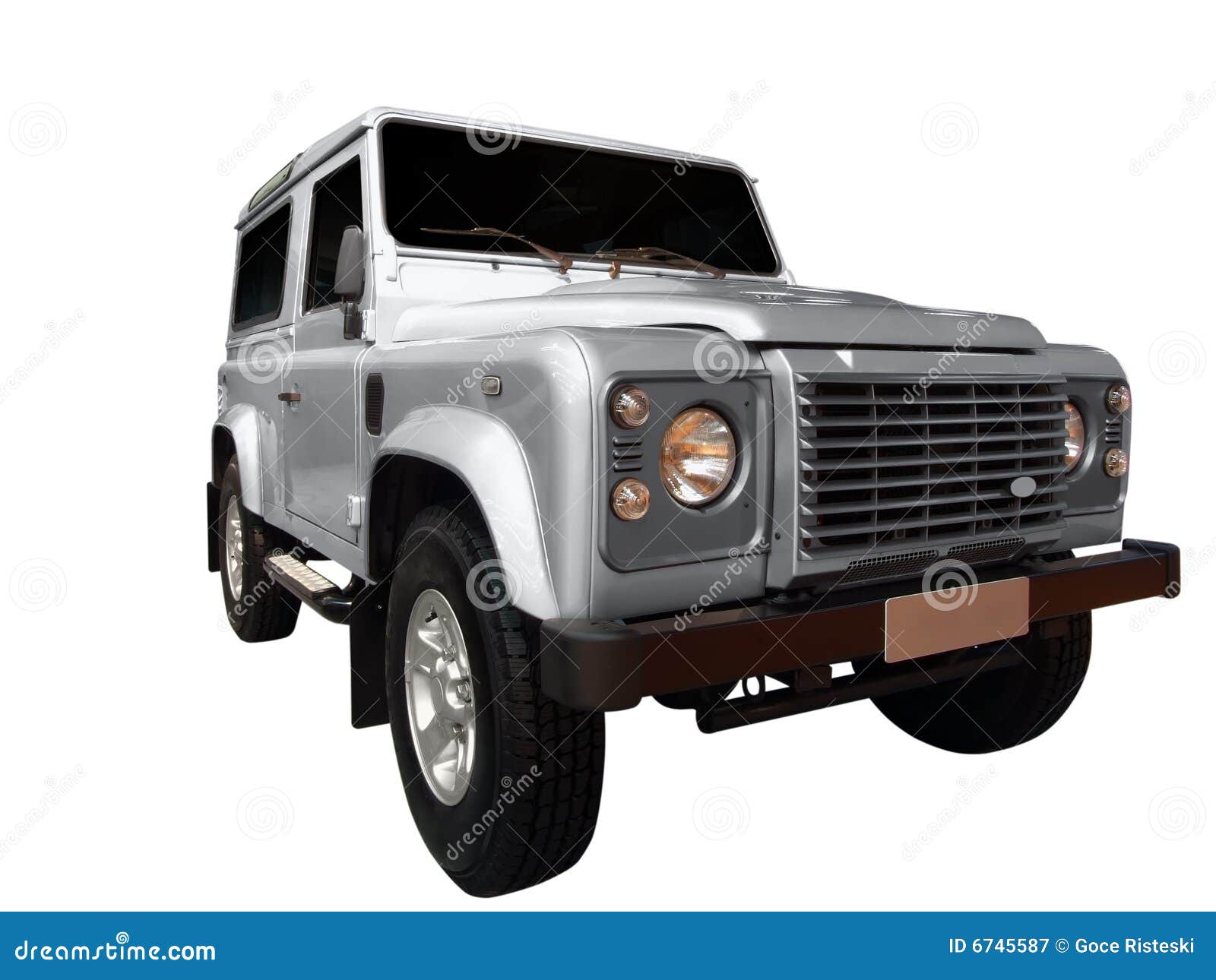 4x4 off-road vehicle stock image. Image of auto, road - 6745587