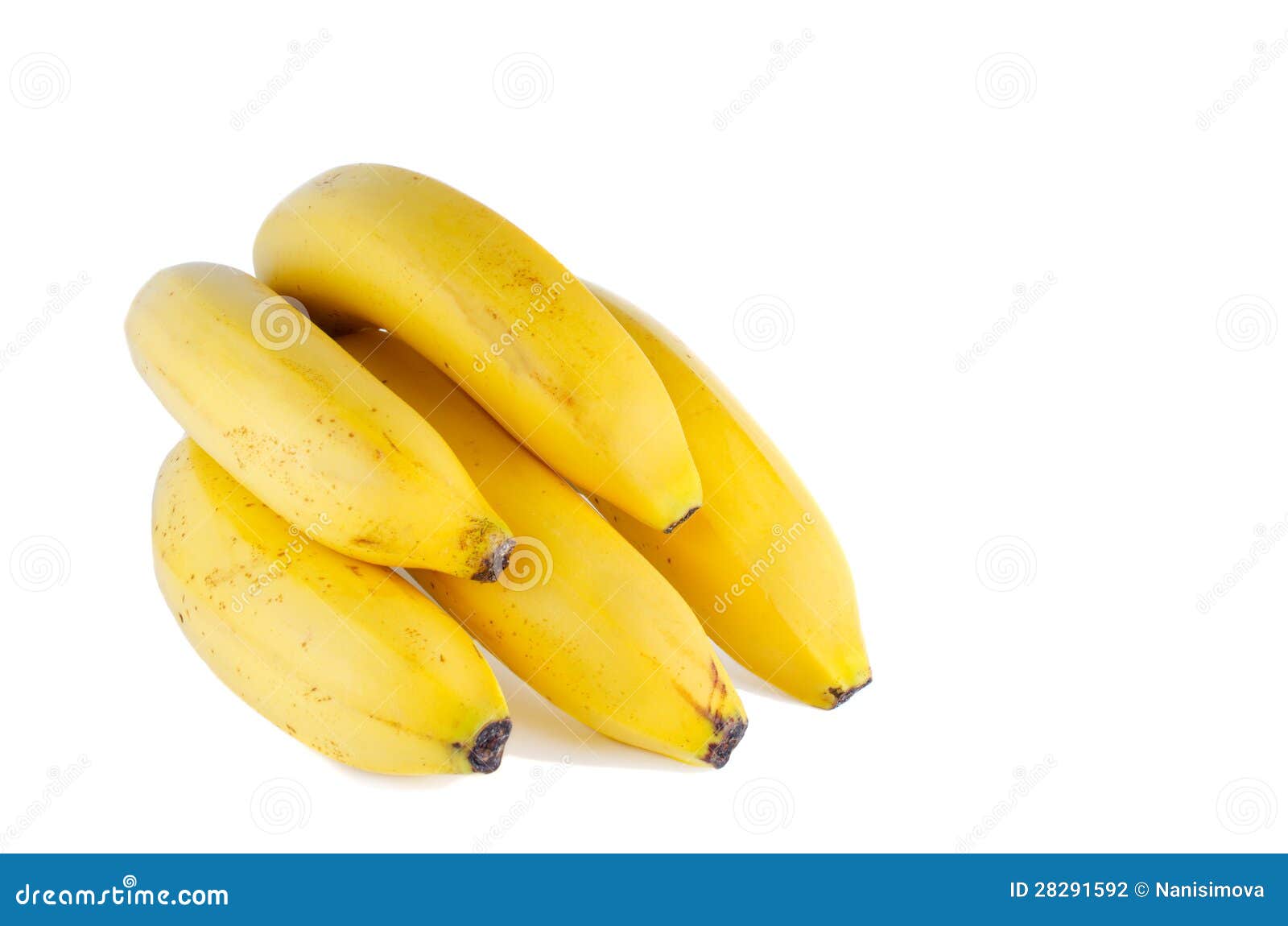 5 bananas stock photo. Image of bundle, objects, lifestyle - 28291592