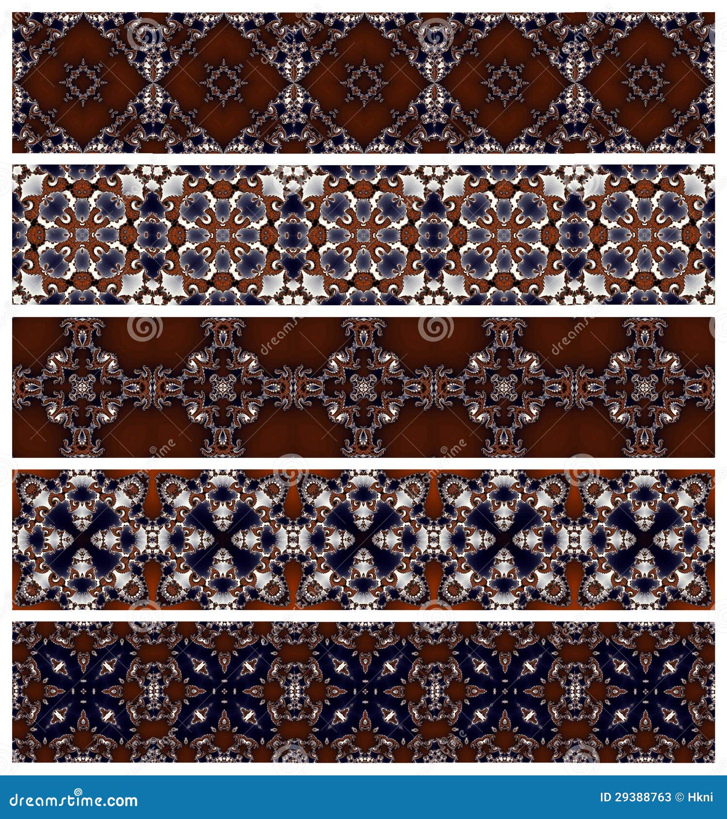 5_brown_n_blue_borders-1 stock illustration. Illustration of blue ...