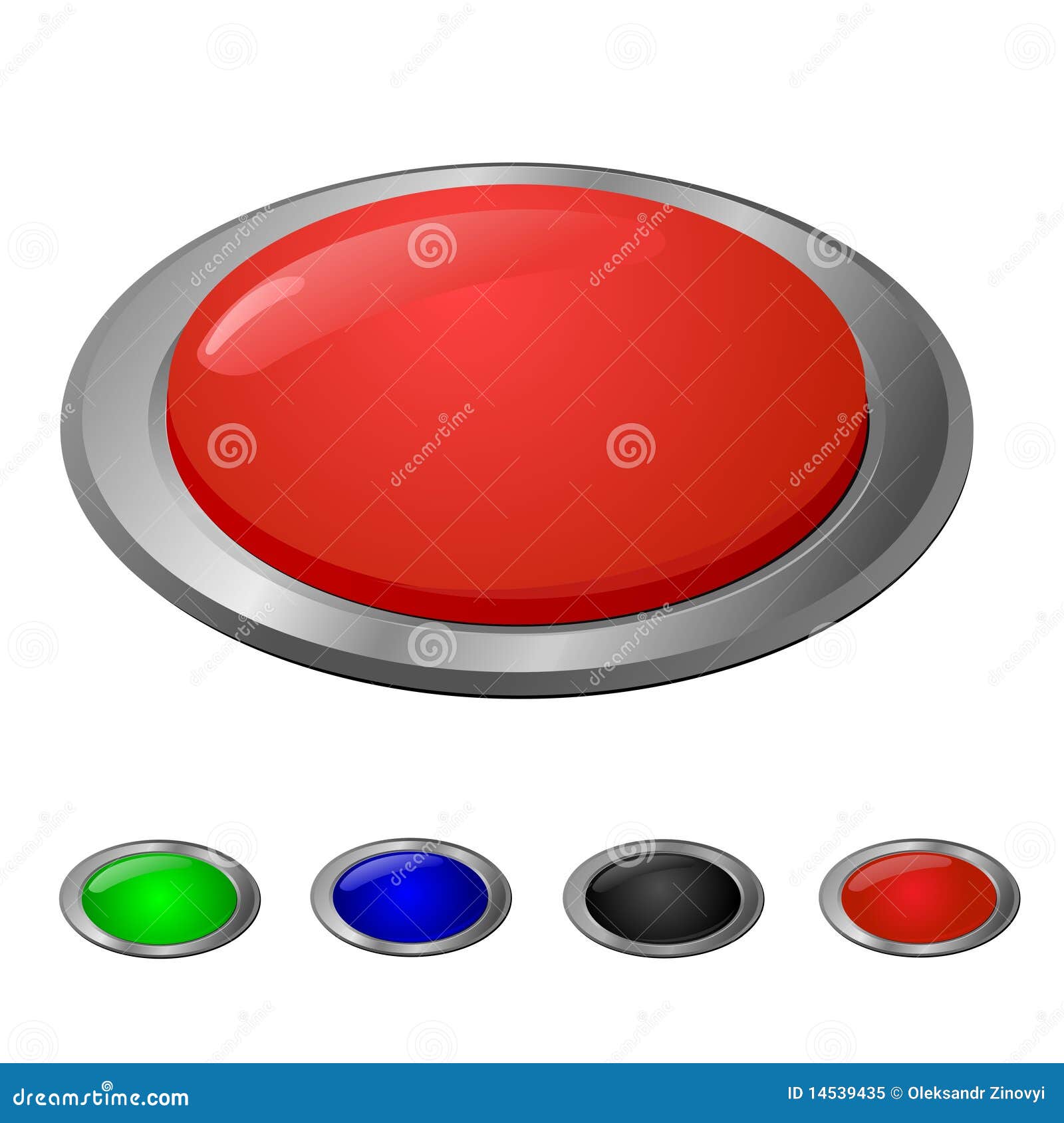 5 Button icon set stock vector. Illustration of glass - 14539435