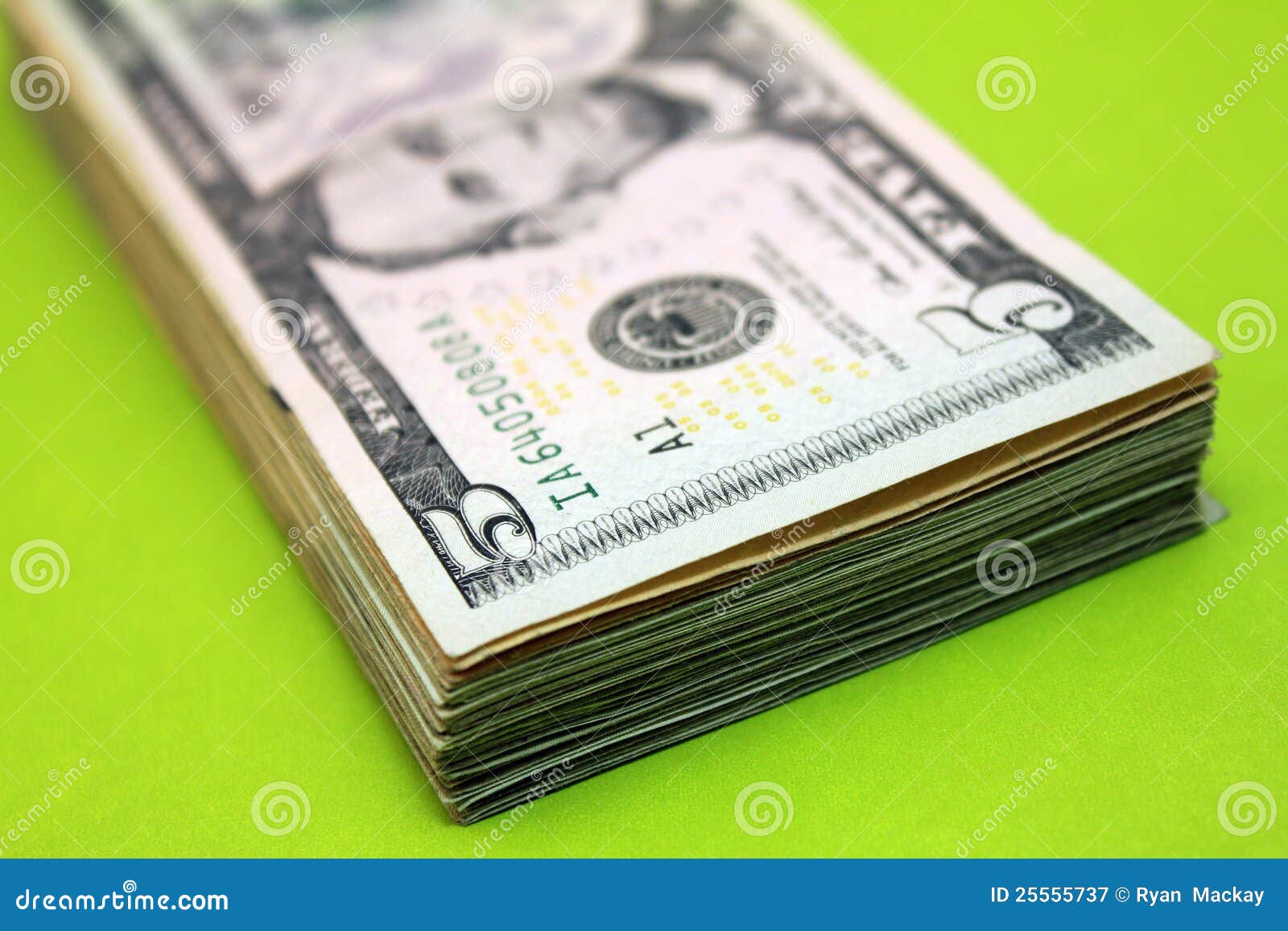 5 dollar bills stock image. Image of american, five, dollar - 25555737