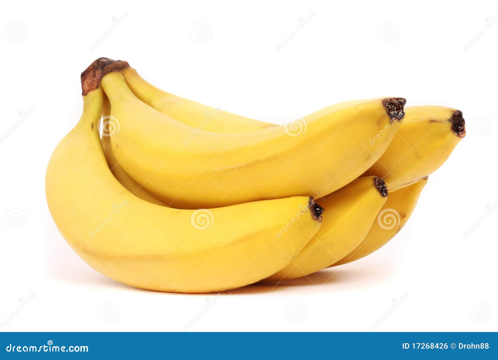 5 five bananas stock photo. Image of freshness, bunch - 17268426