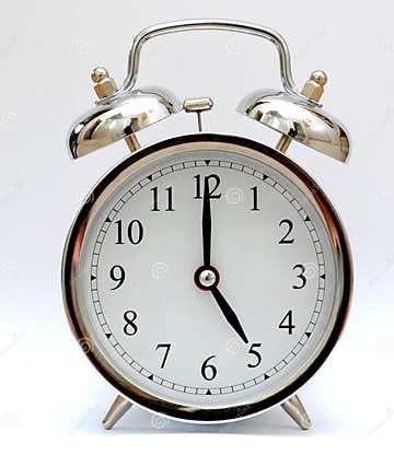 5 O Clock stock photo. Image of patrick, clock, timing - 21188310