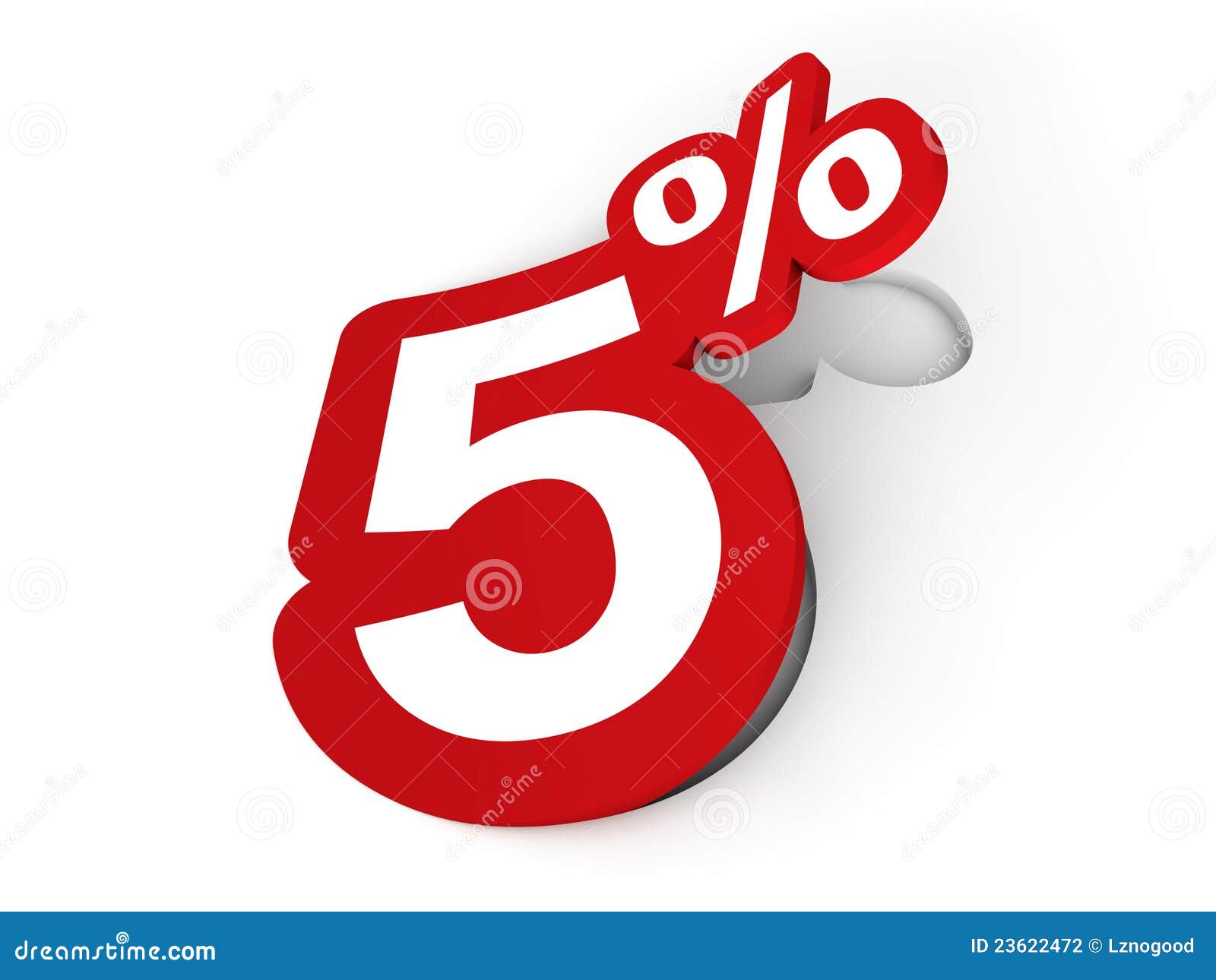 5 Percent sticker stock illustration. Illustration of scissors - 23622472