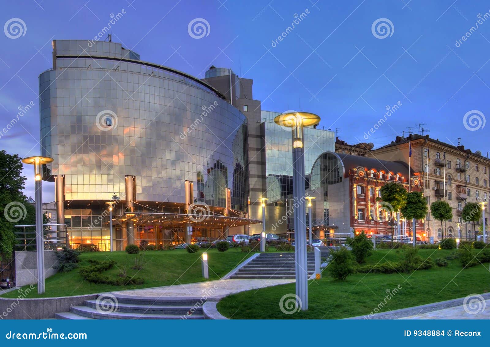 5 STAR HOTEL in KIEV stock photo. Image of five, star - 9348884