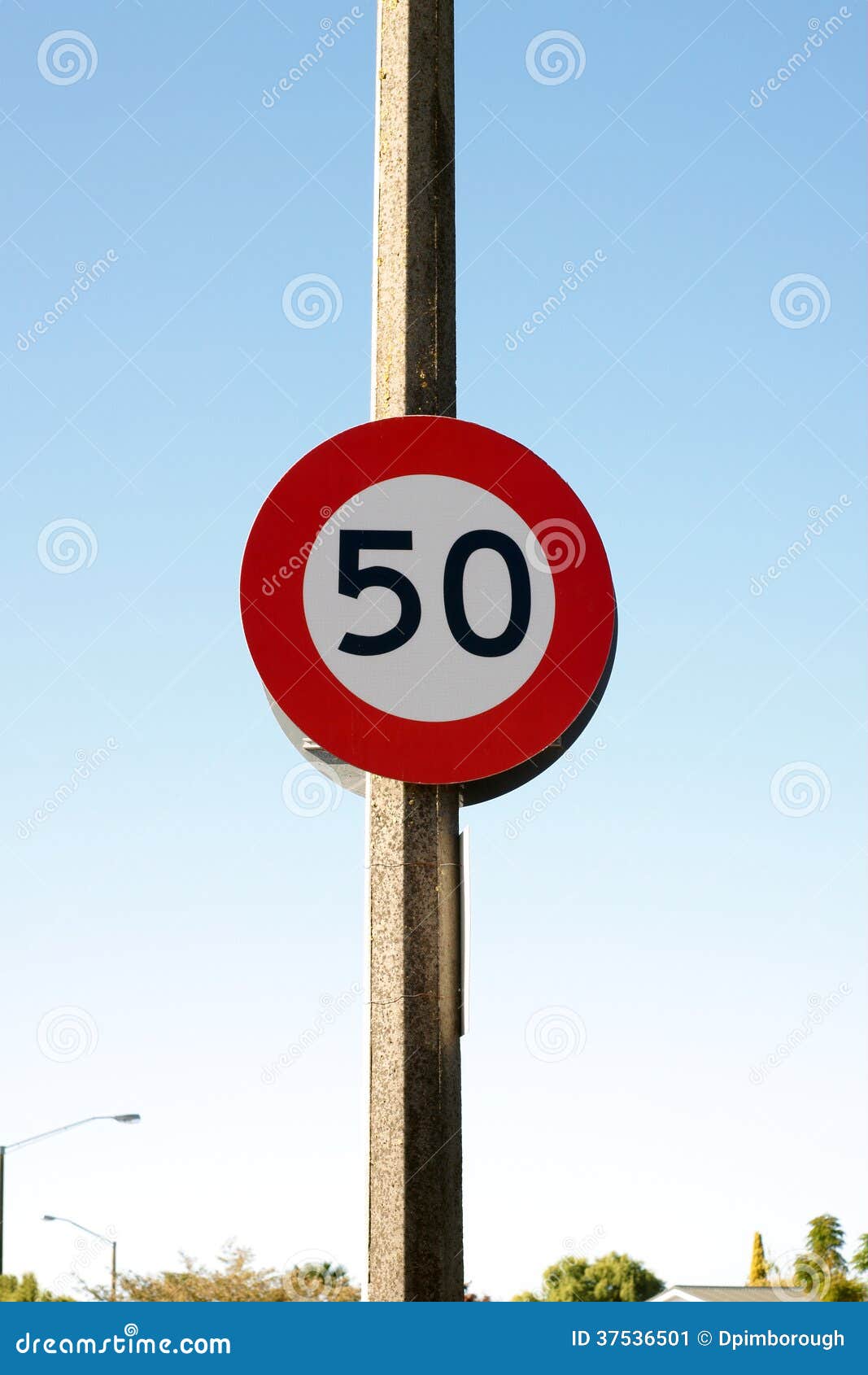 50 KPH Zone stock image. Image of kilometers, circle - 37536501