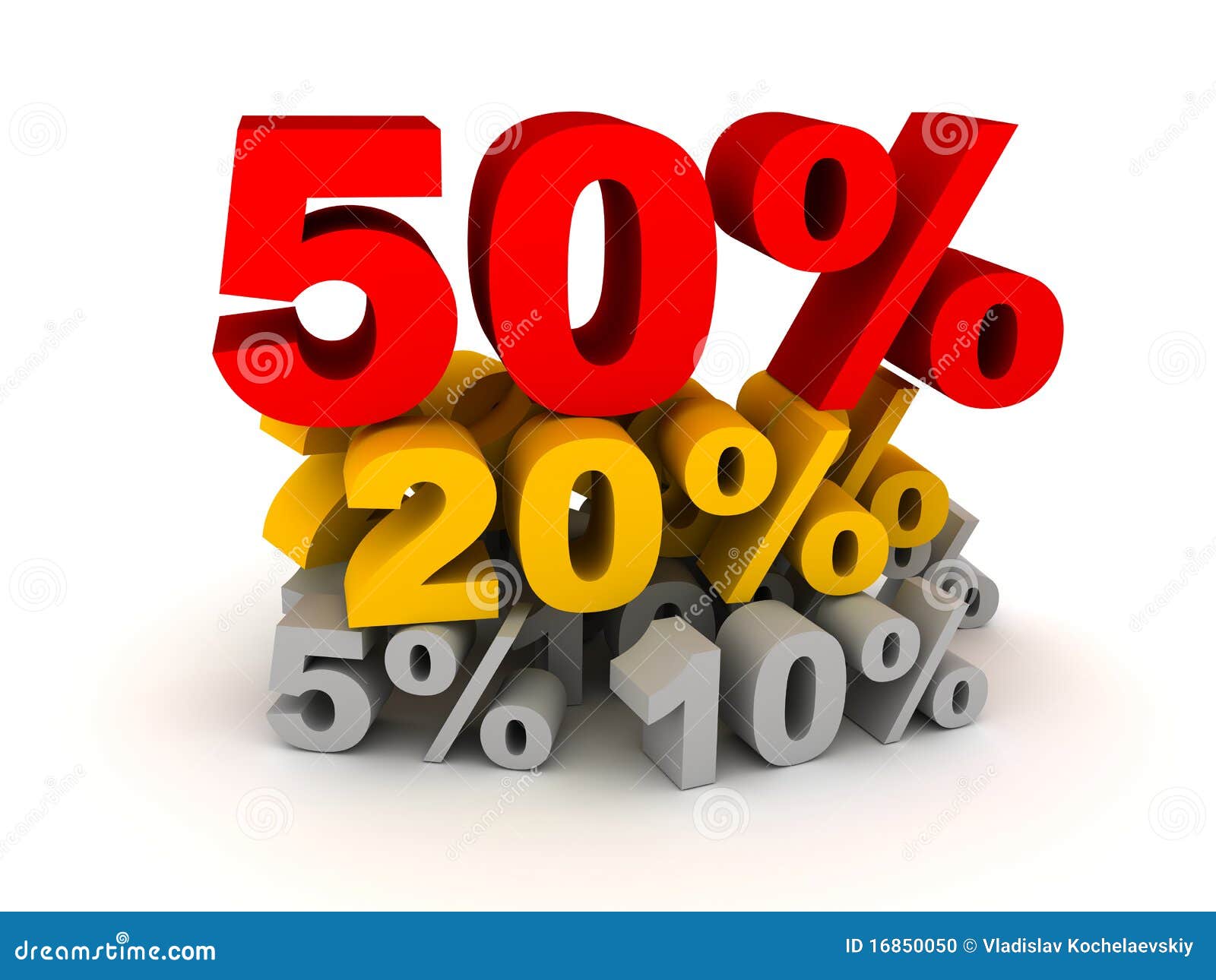 50 Red stock illustration. Illustration of allowance - 16850050