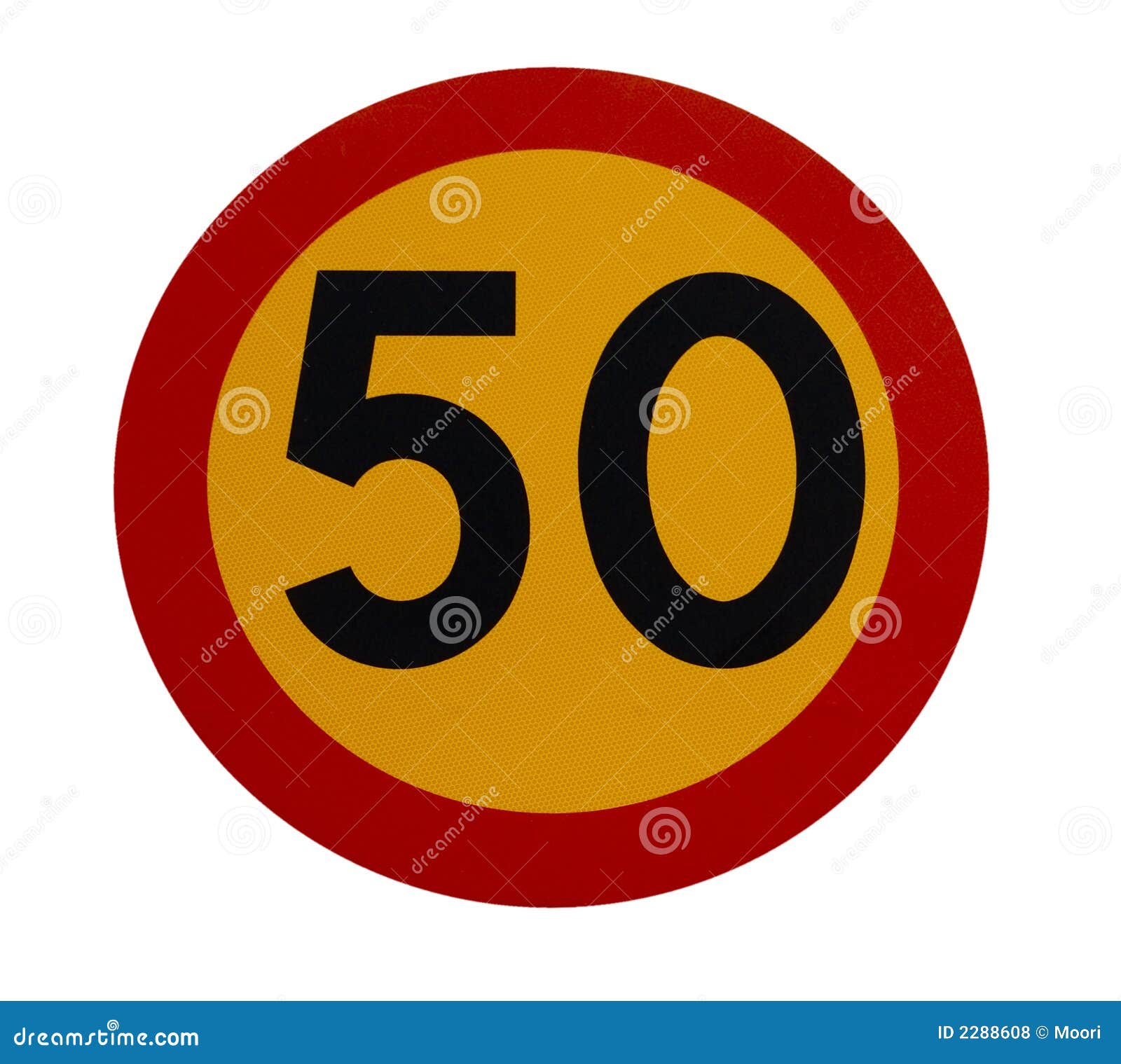 50 speed traffic sign stock photo. Image of sign, symbol - 2288608