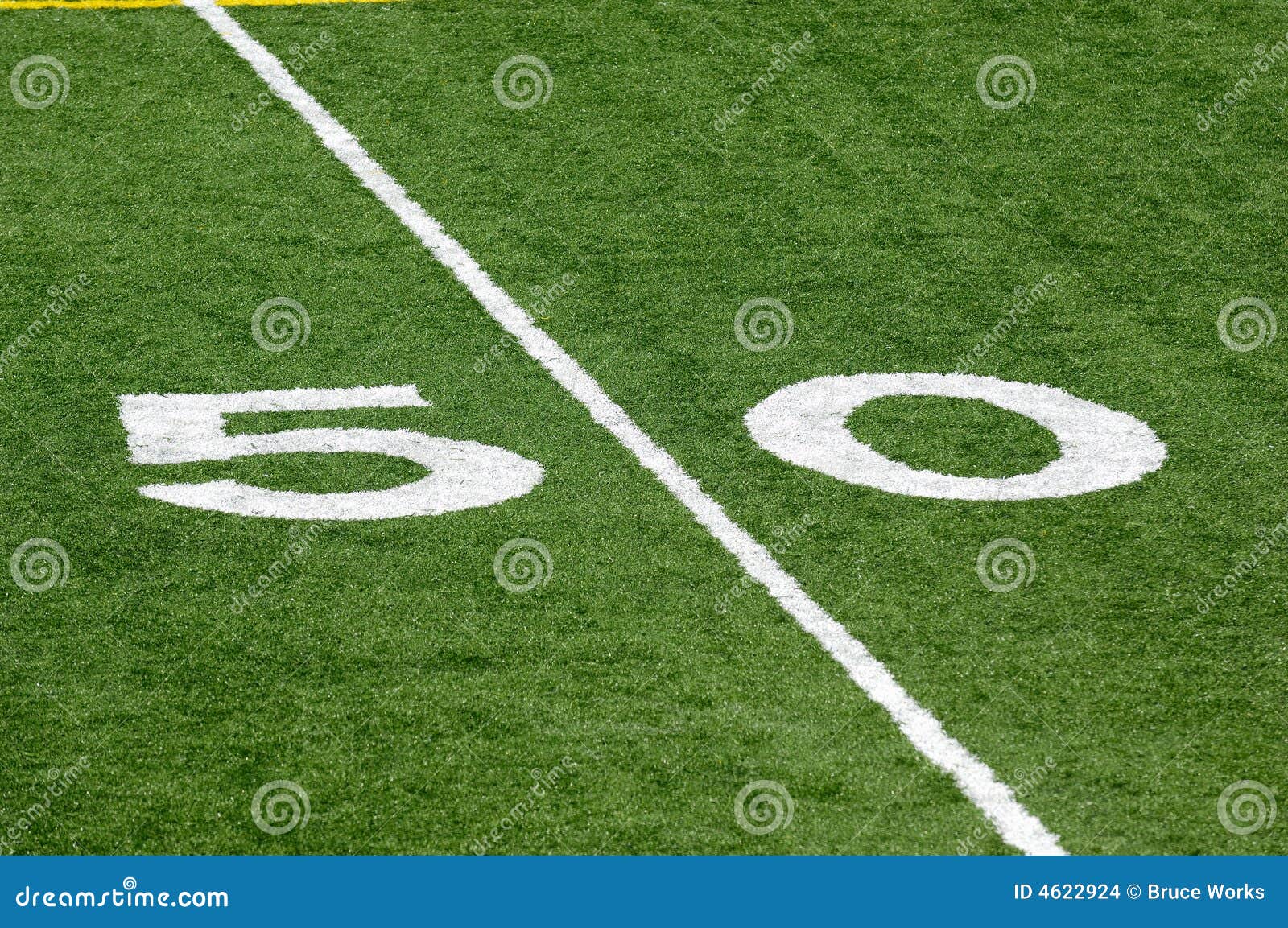 50 Yard Line Picture. Image: 4622924