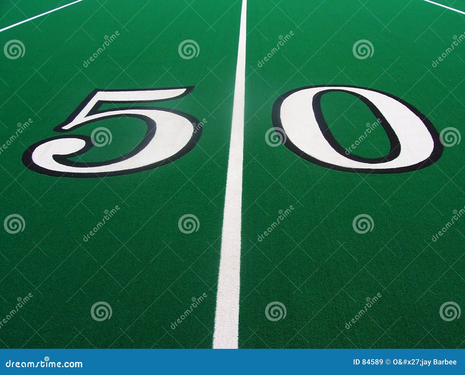 50-Yard Line Royalty Free Stock Images - Image: 84589