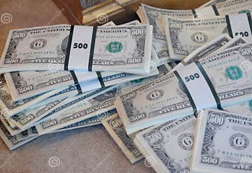 500 Dollar Bills stock photo. Image of bank, gamble, monetary - 9119726