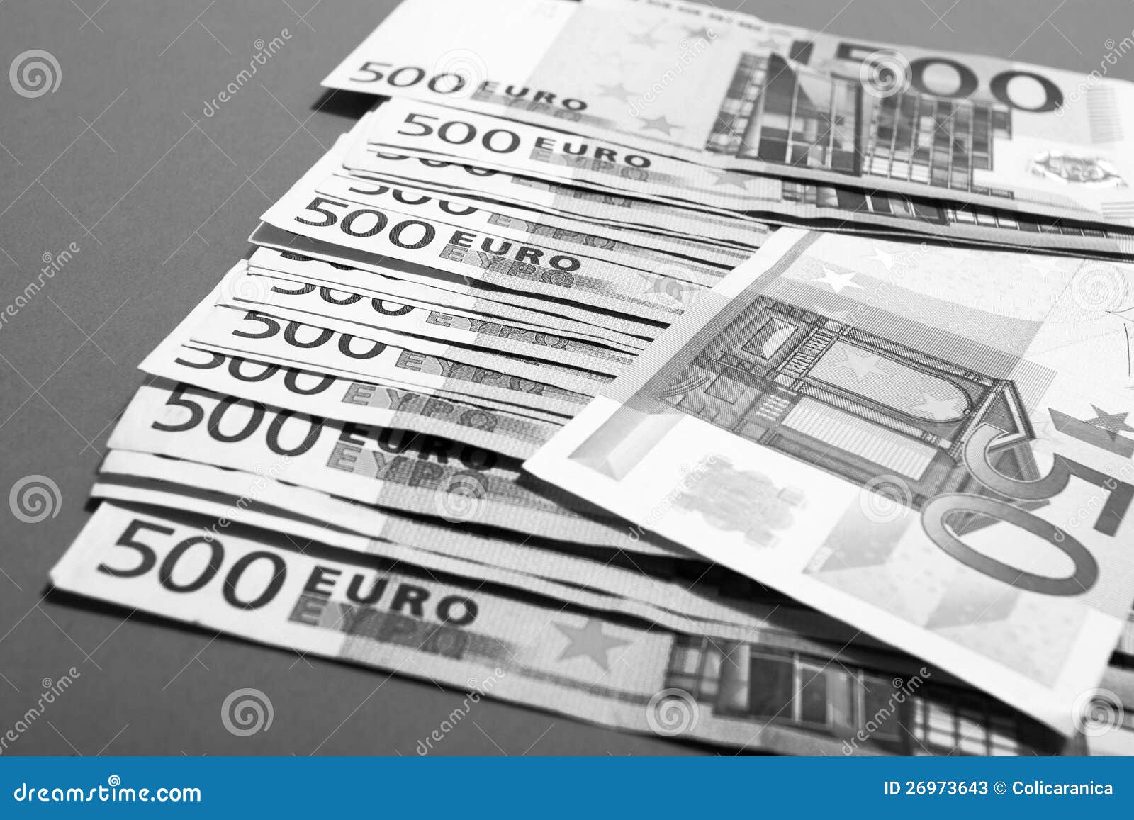500 Euro stock image. Image of cheques, dollar, finance - 26973643