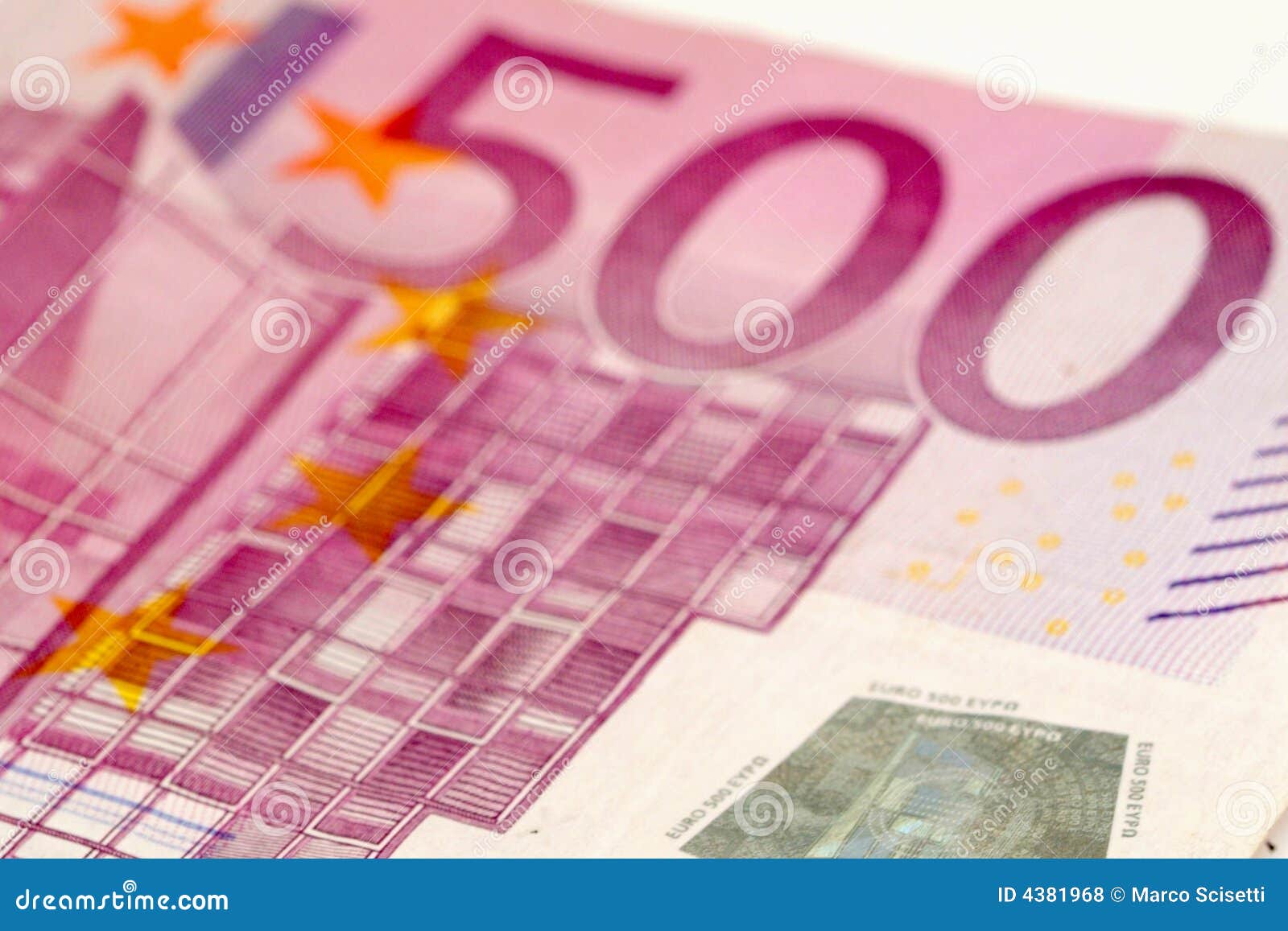 500 euro stock photo. Image of euro, dollar, bank, europe - 4381968