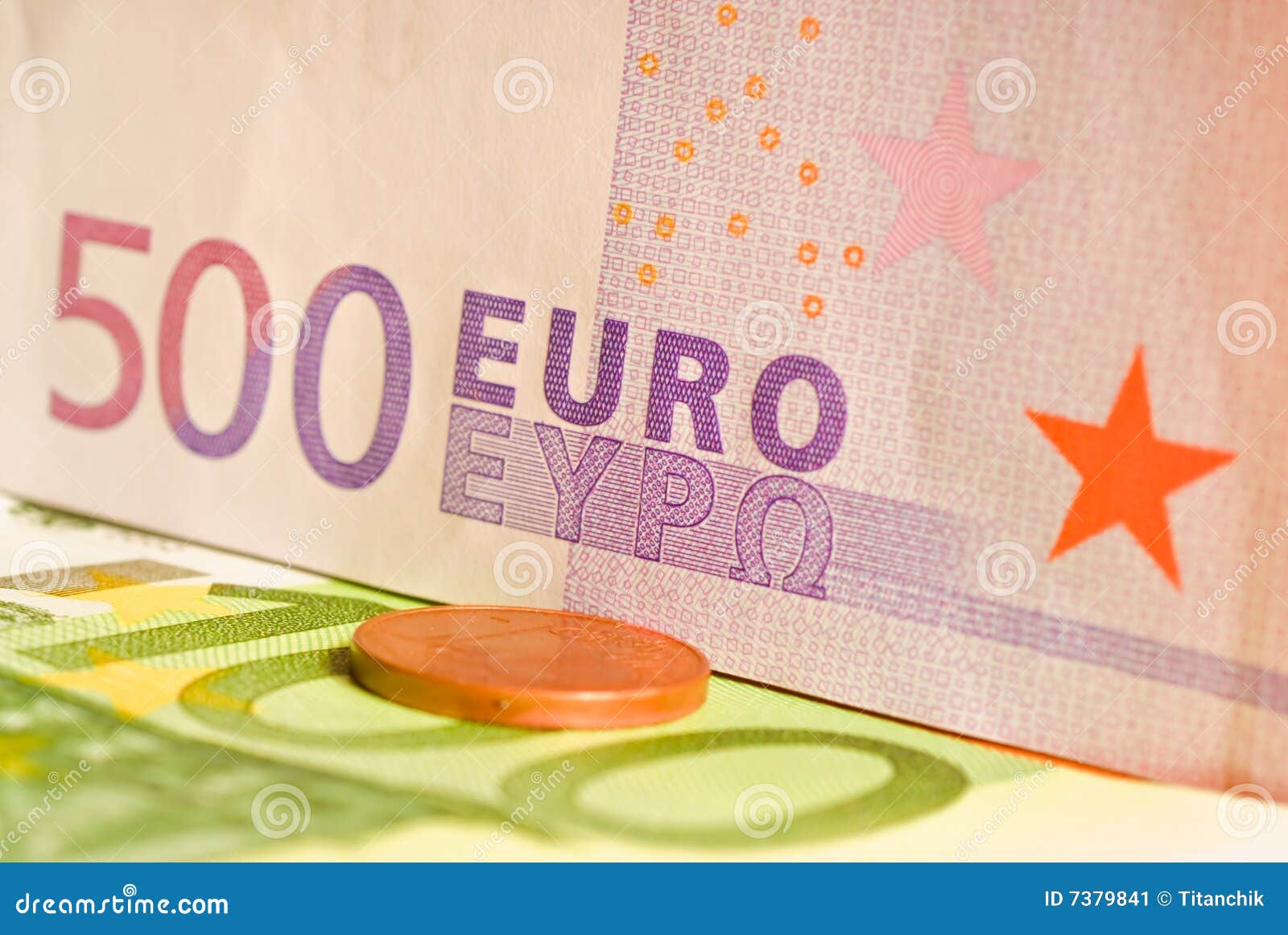 500 euro stock image. Image of euro, close, finances, europe - 7379841