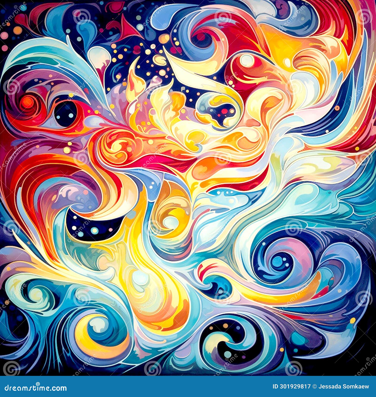 5000X5000 Pixel, 300DPI, Generate an Abstract Representation of the ...