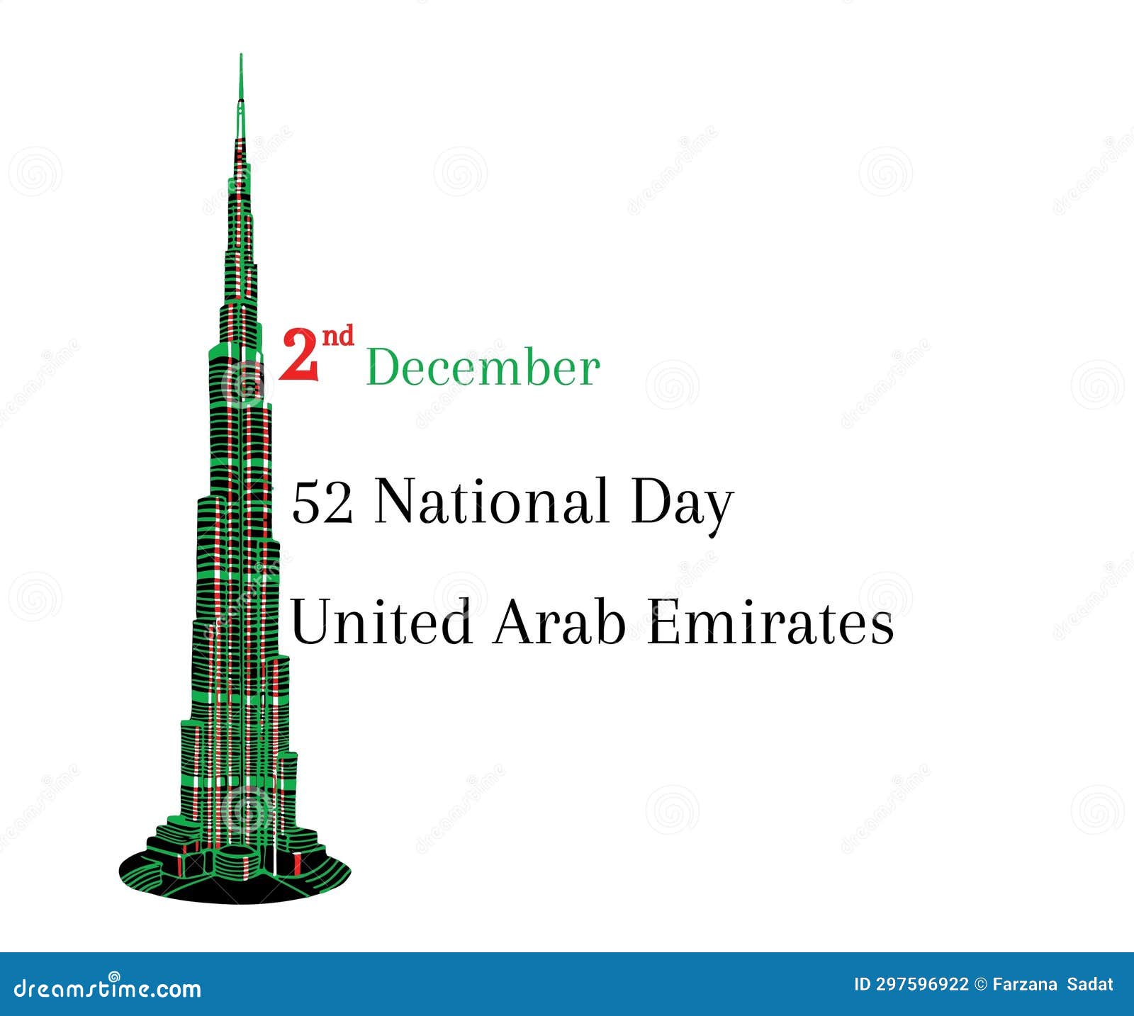 52 National Day of United Arab Emirates Stock Illustration ...