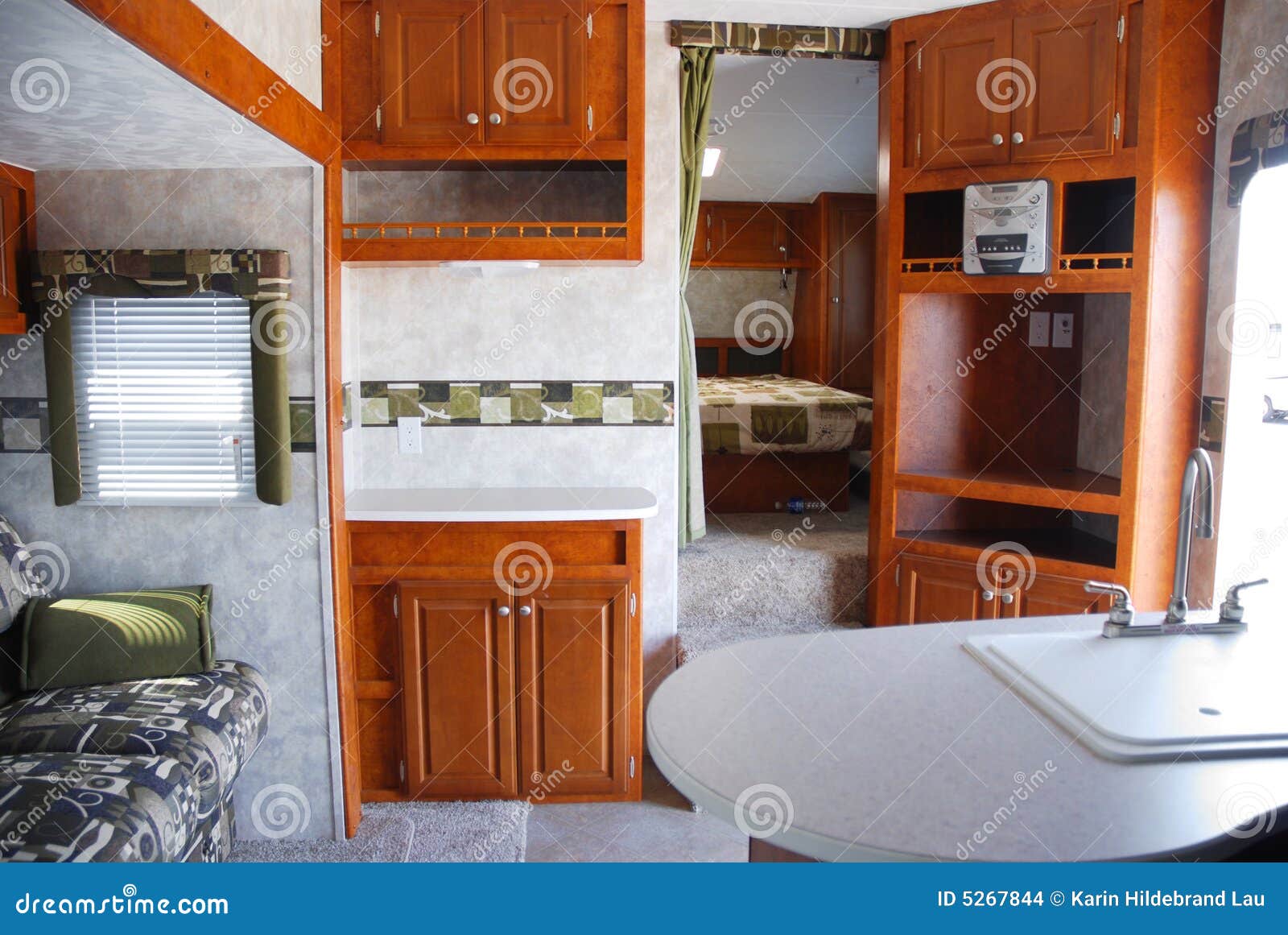 5th Wheel Interior stock photo. Image of recreational - 5267844