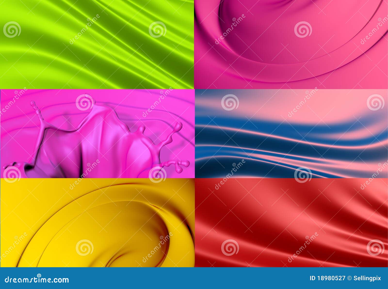 6 abstract backgrounds set stock illustration. Illustration of backdrop ...