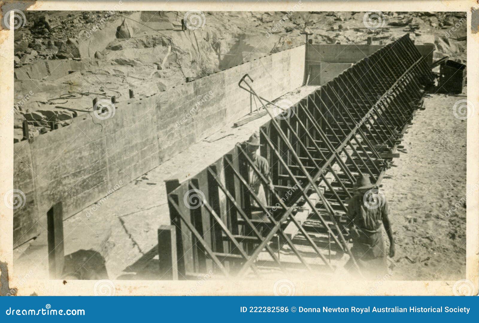 6. Showing Formwork Section Nearly Ready For Concrete Picture. Image ...