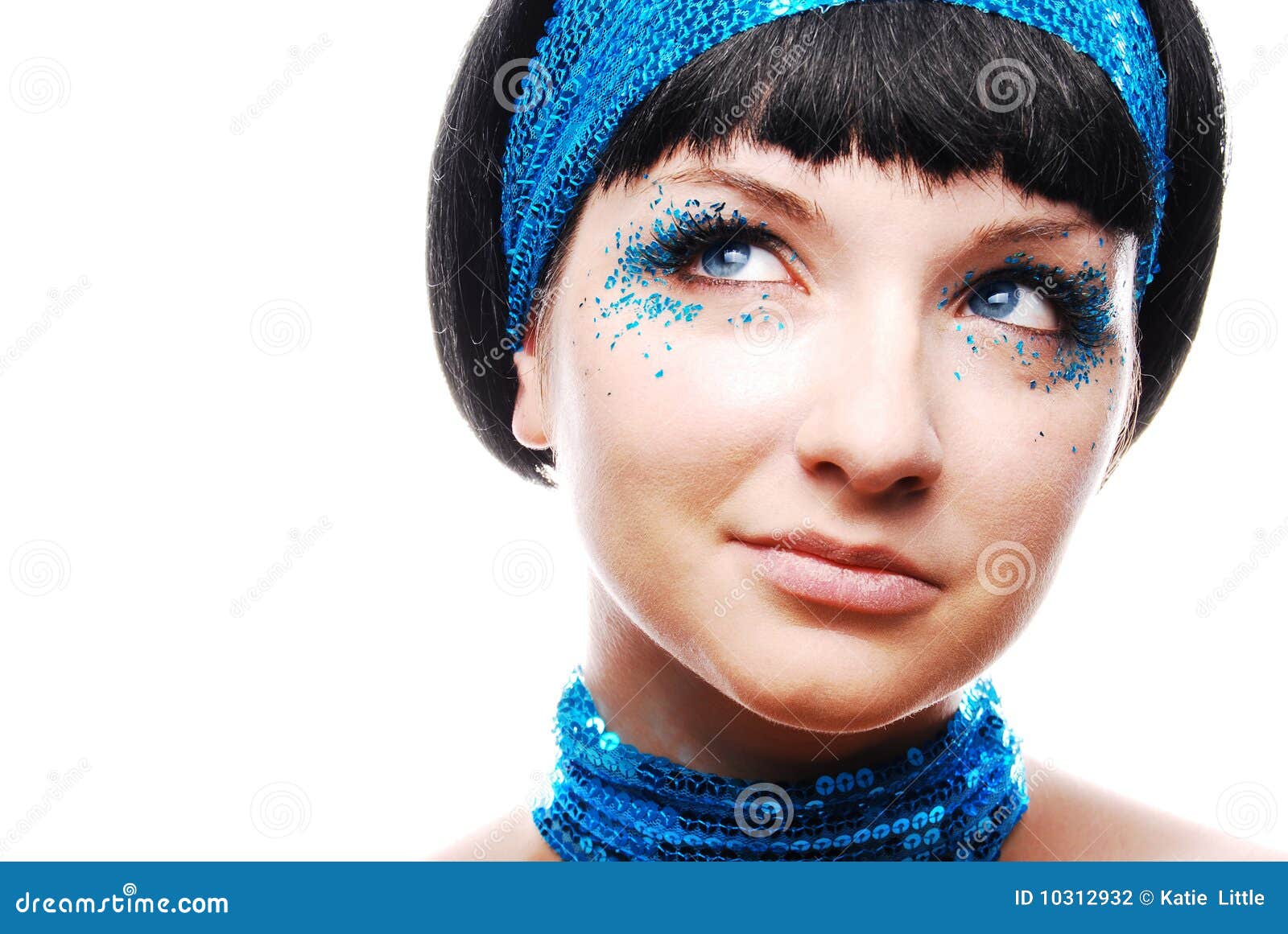 60 s style woman stock photo. Image of sparkle, close - 10312932