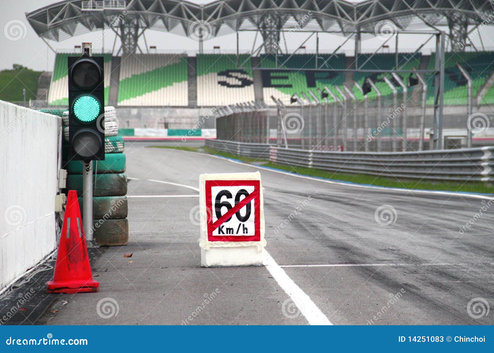 60km/h pit stop exit stock image. Image of competitive - 14251083