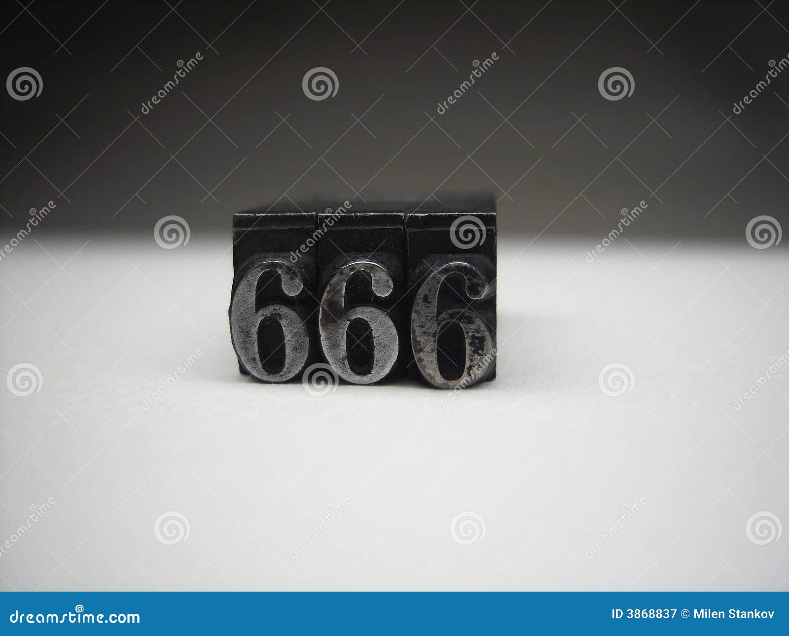 666 stock image. Image of devil, omen, object, digit, number - 3868837