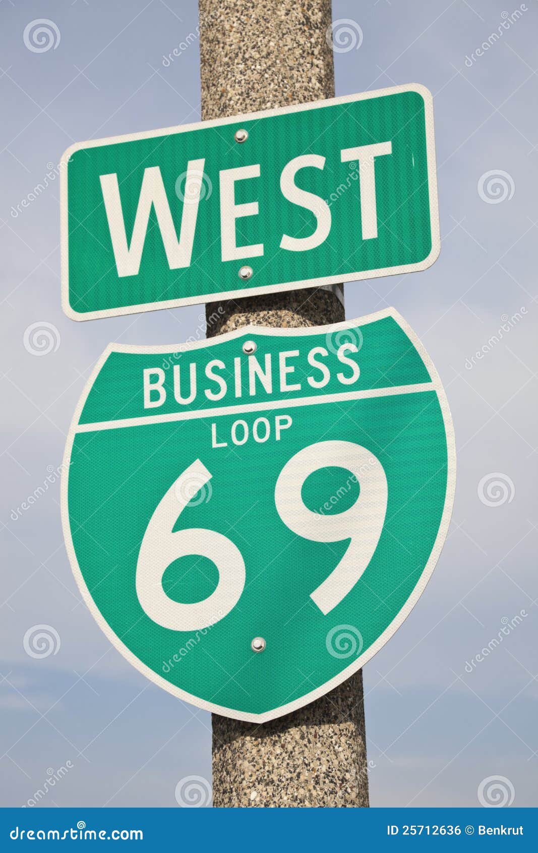 69 Highway sign stock photo. Image of highway, interstate - 25712636