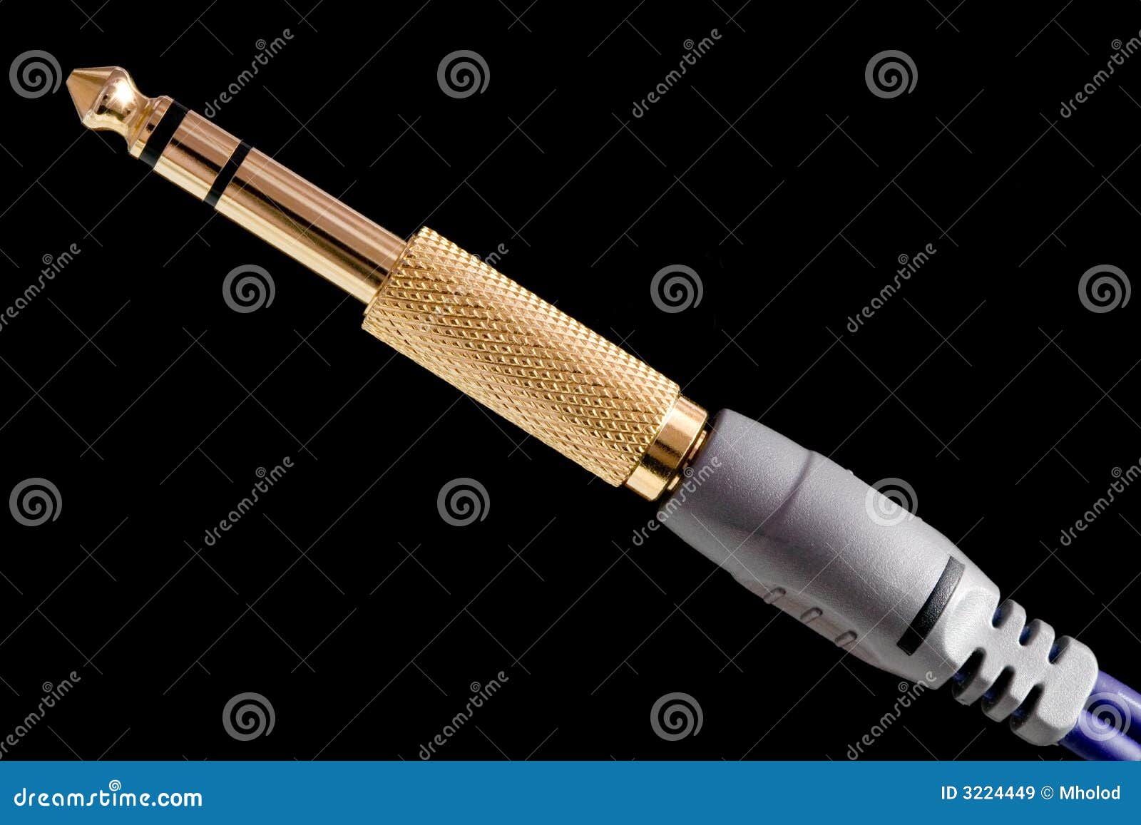 6mm Jack stock image. Image of connect, sound, phone, television - 3224449