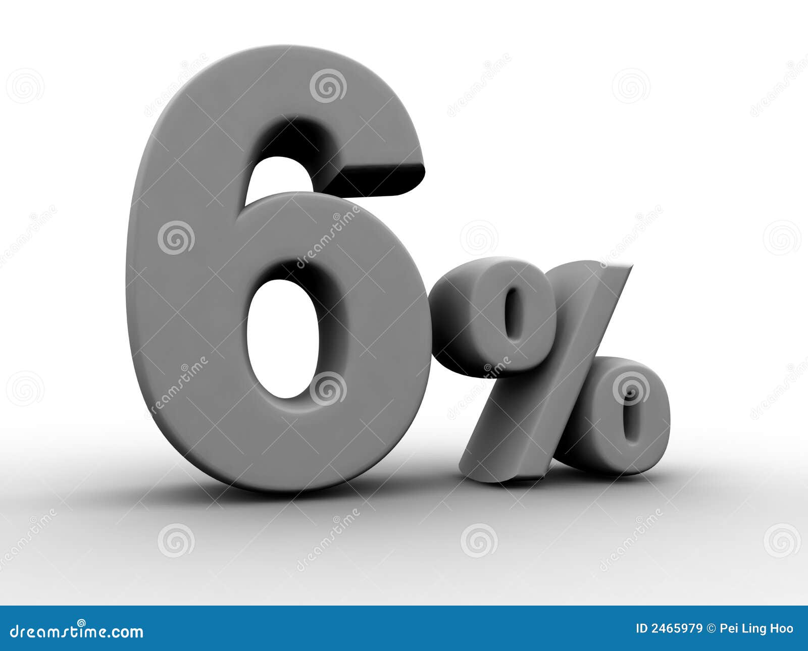 6Percent stock illustration. Illustration of product, money - 2465979