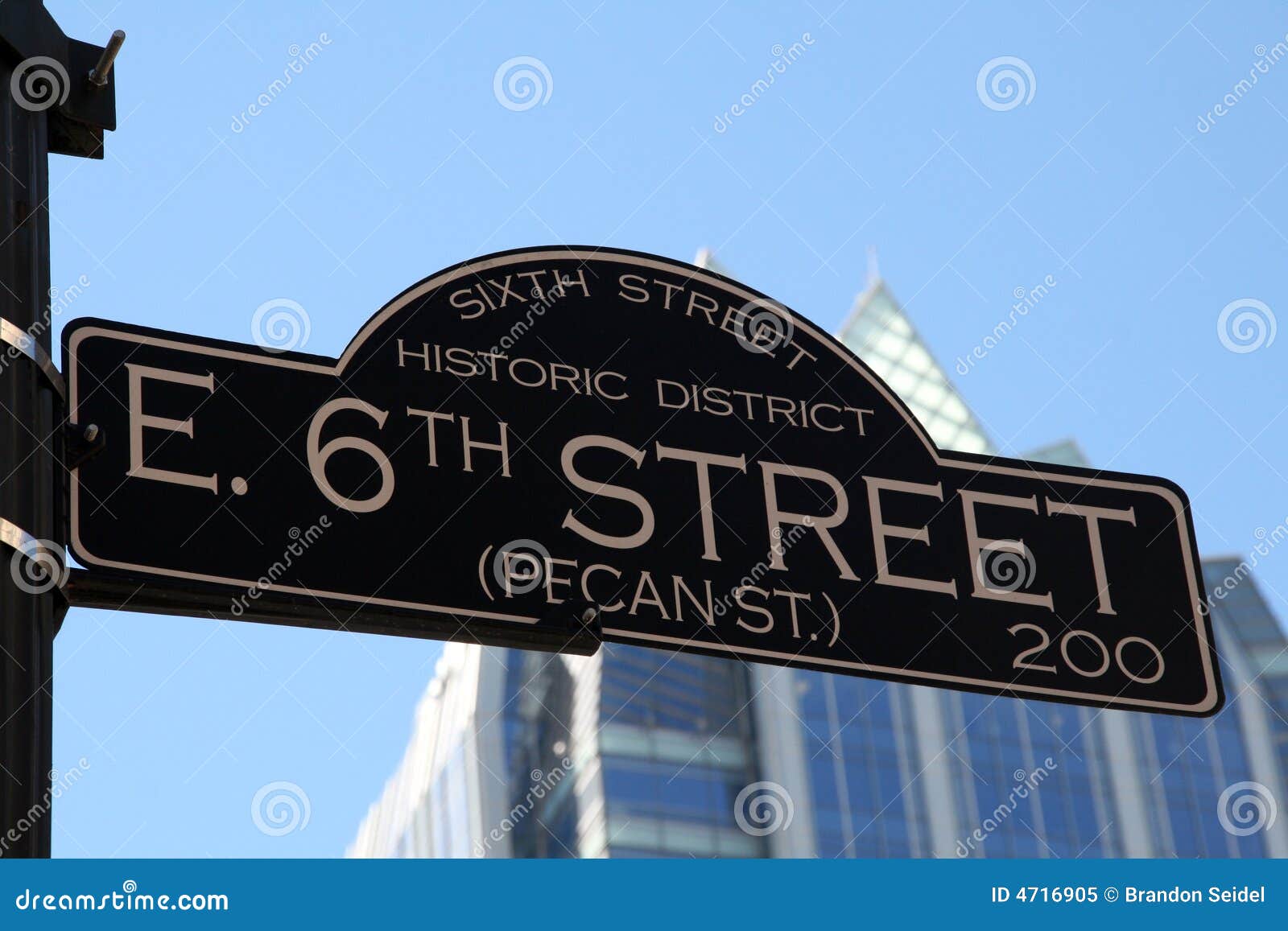 6th Street in Austin Texas stock image. Image of street - 4716905