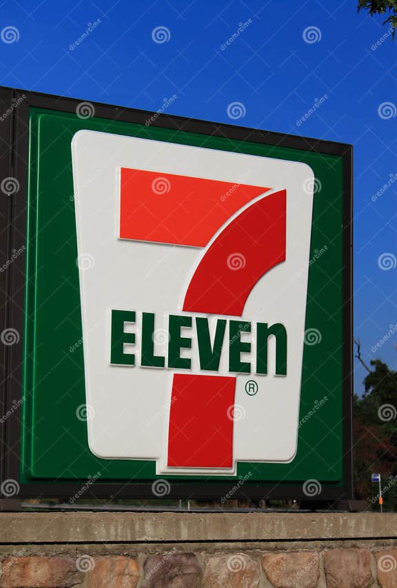 7 Eleven Logo editorial image. Image of retailer, fast - 20138190