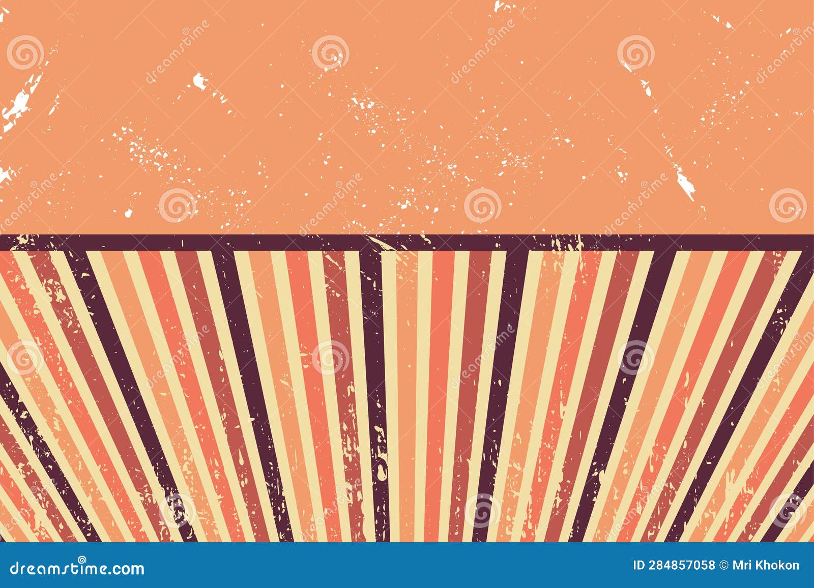 70s Old Style Background Texture with Colorful Design Stock Vector ...