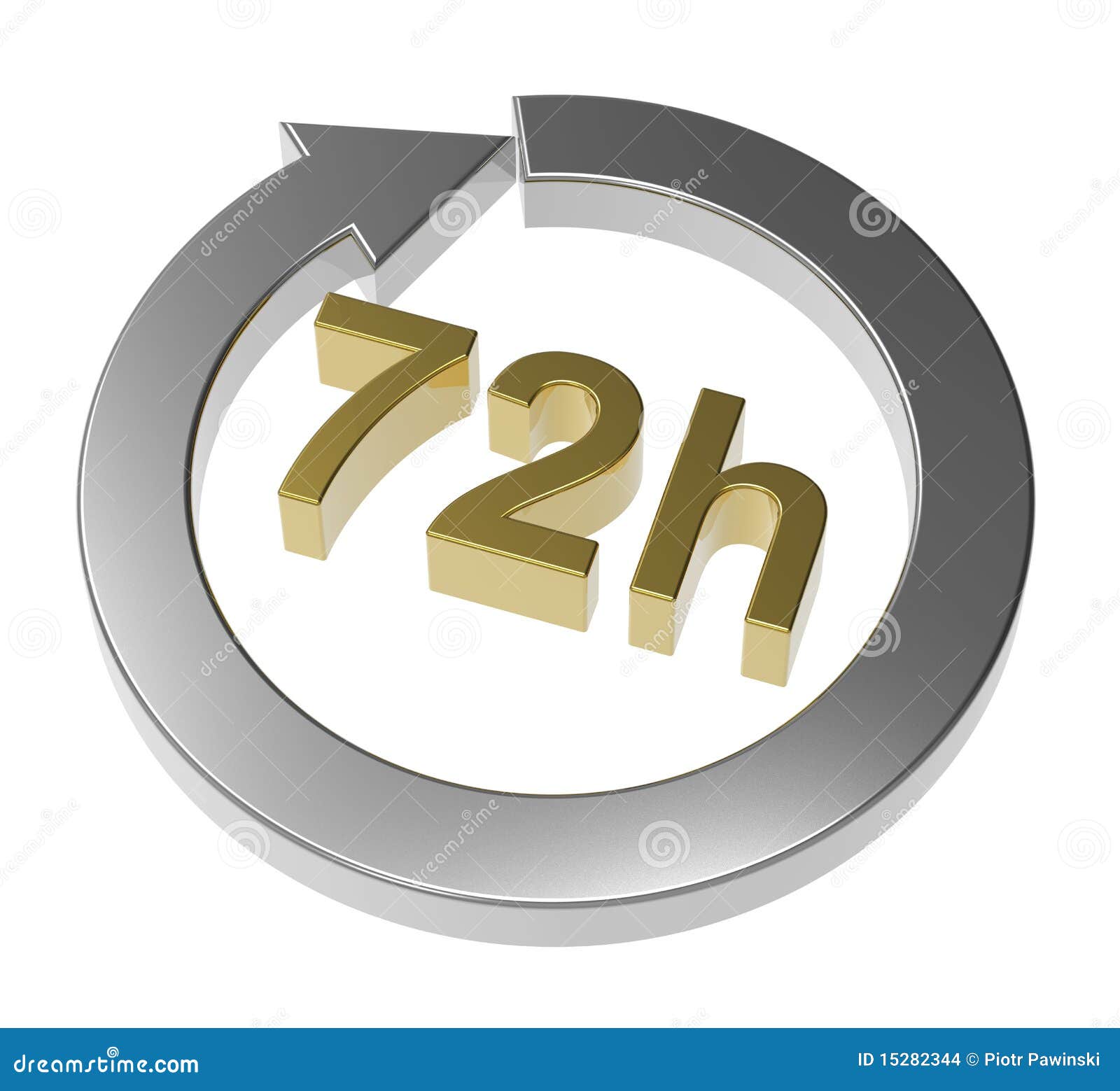 72 hours delivery sign stock illustration. Illustration of ...