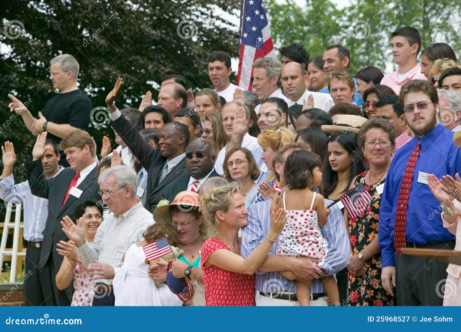 76 Nuovi Cittadini Americani Fotografia Editoriale - Immagine di ...