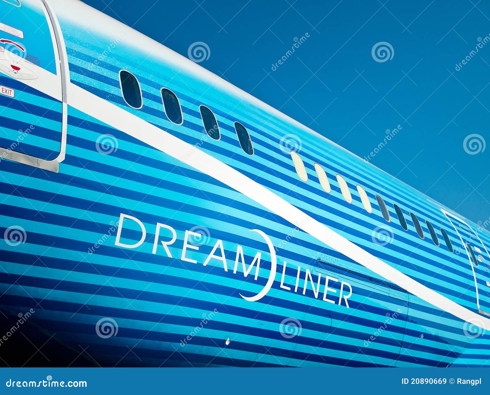 787 Dreamliner Fuselage editorial stock image. Image of aviation - 20890669