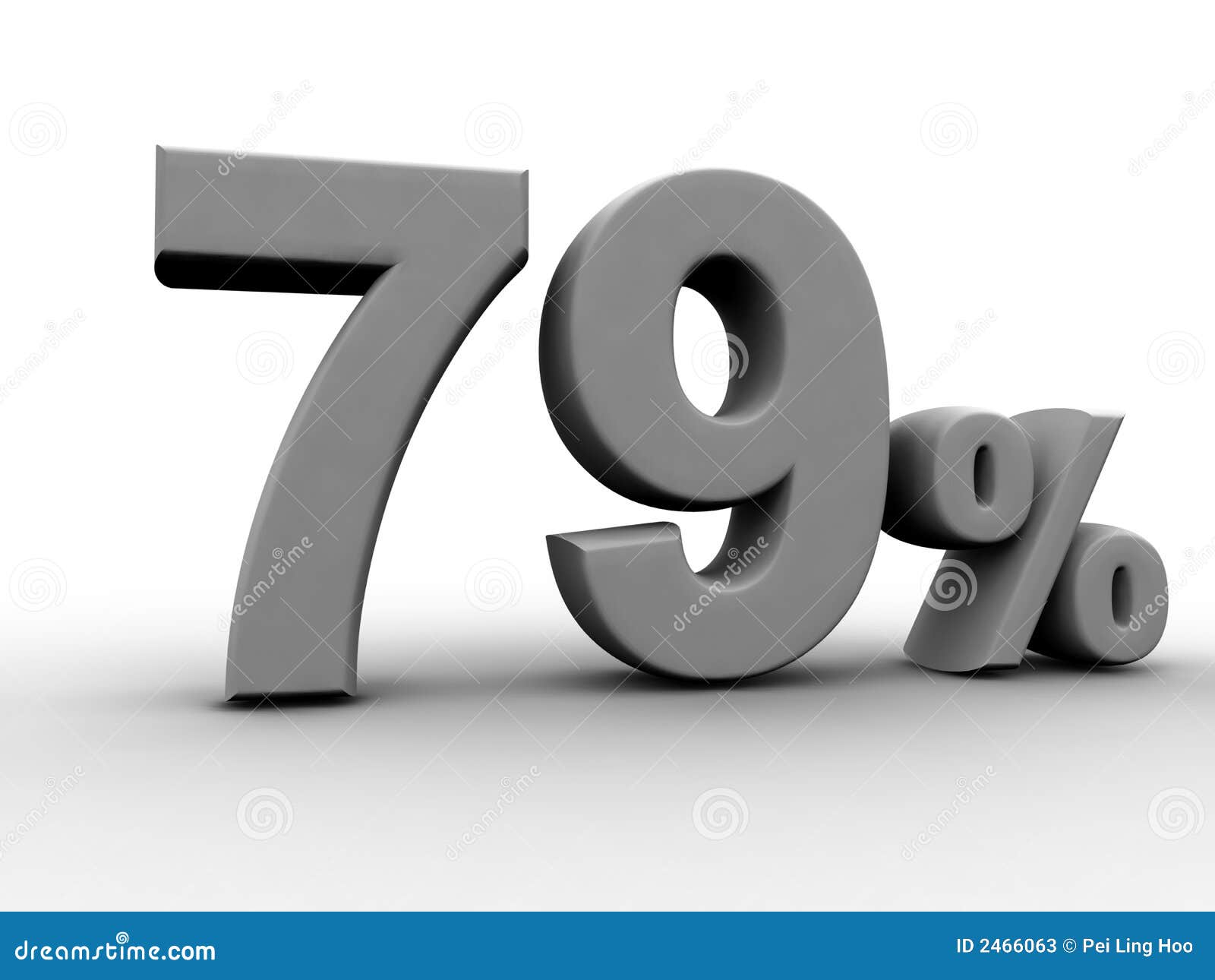 79 Percent stock illustration. Illustration of revenue - 2466063