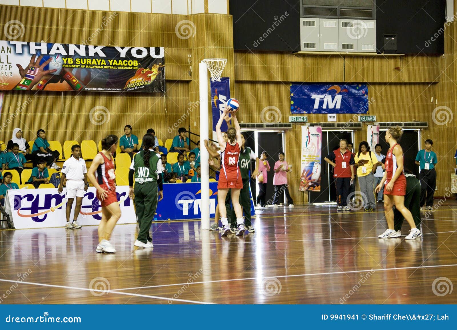7th Asian Netball Championship Action Editorial Photo - Image of jump ...