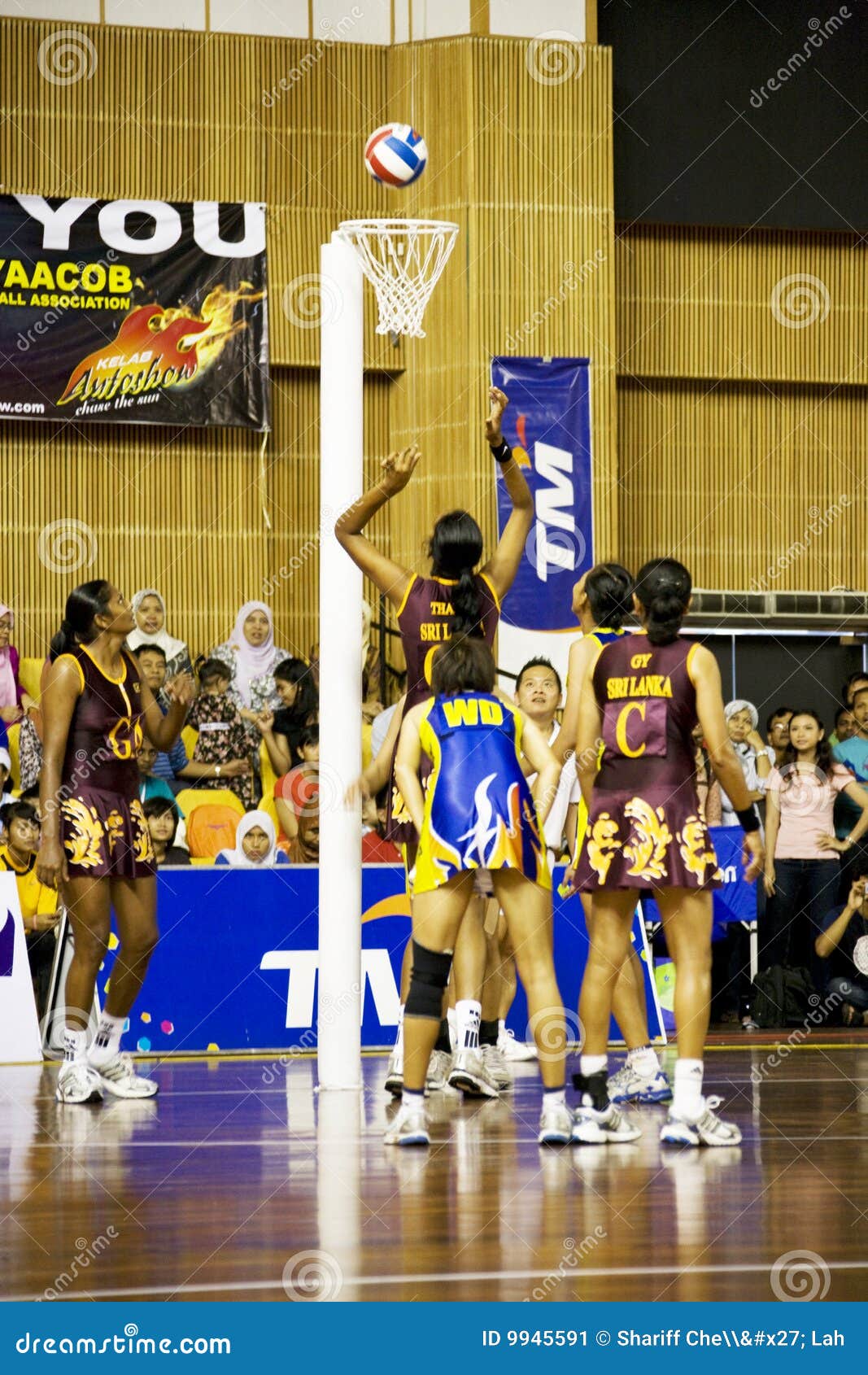7th Asian Netball Championship Action Editorial Photo - Image of female ...