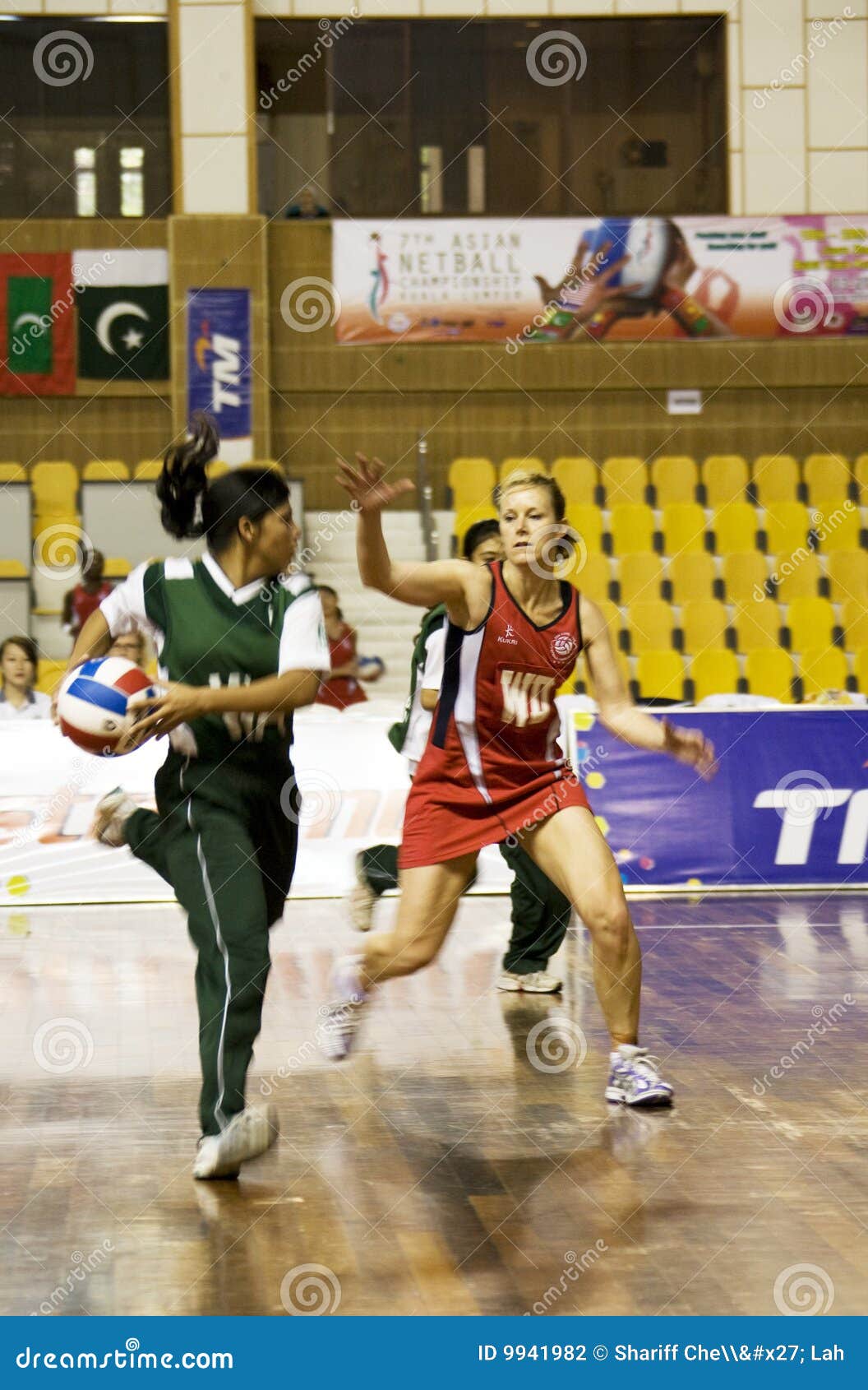 7th Asian Netball Championship Action (Blurred) Editorial Photography ...