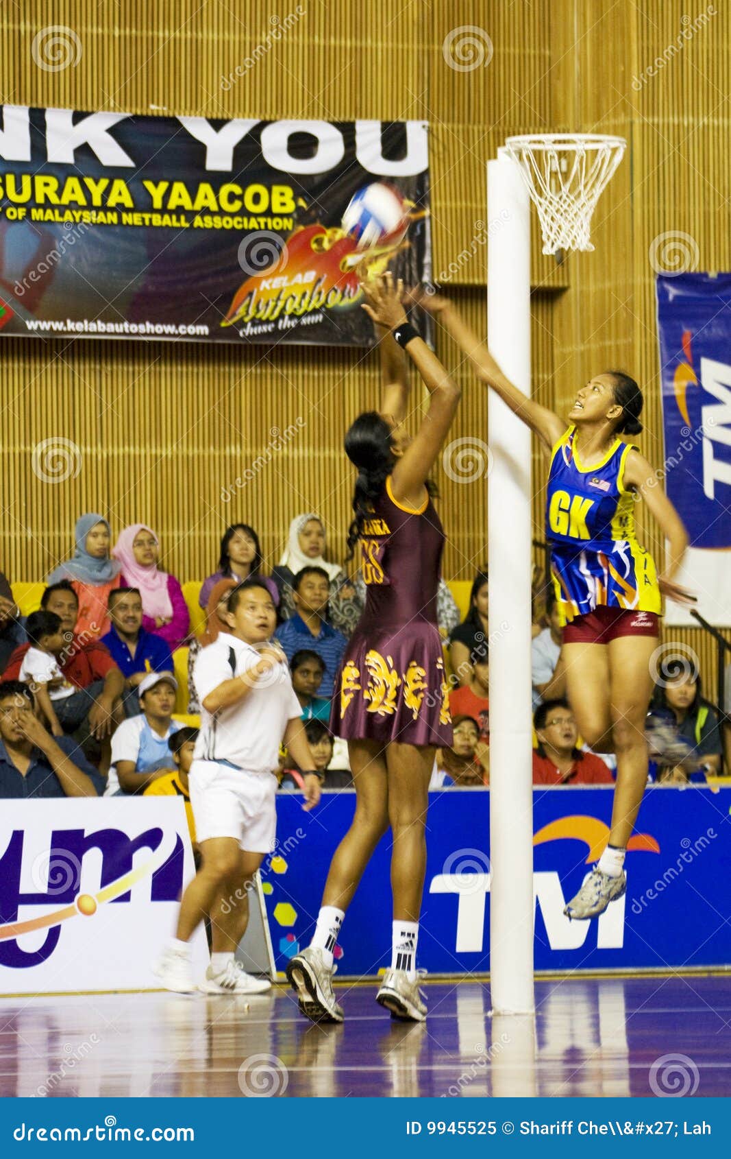 7th Asian Netball Championship Action (Blurred) Editorial Image - Image ...