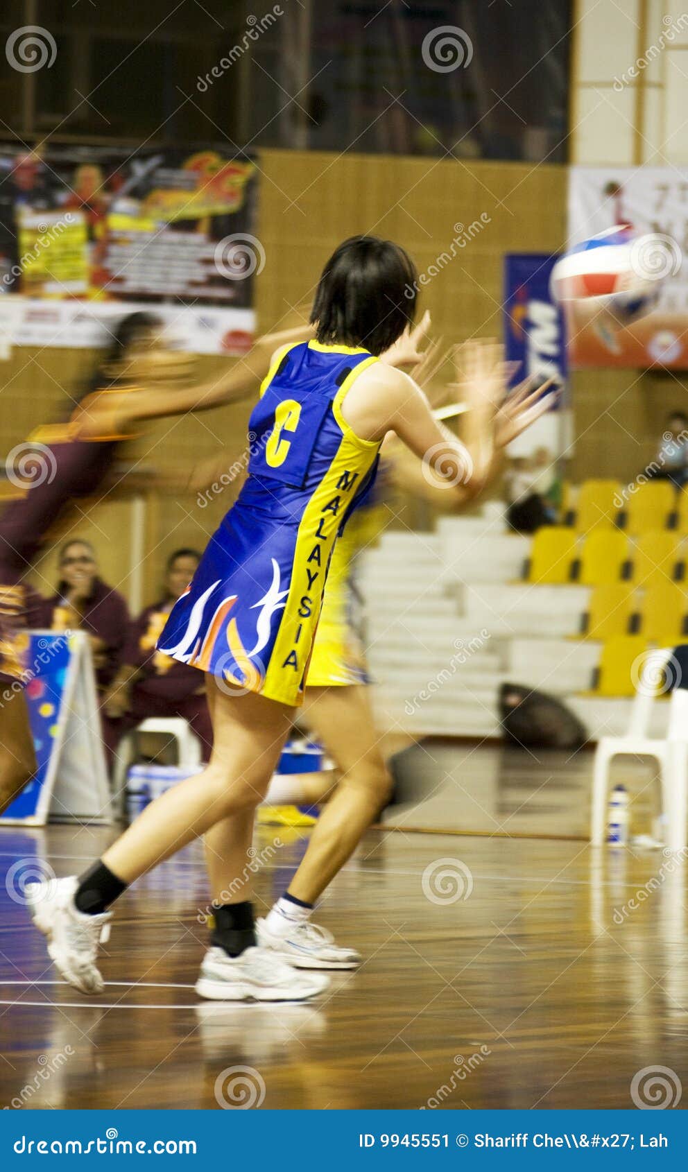7th Asian Netball Championship Action (Blurred) Editorial Photo - Image ...