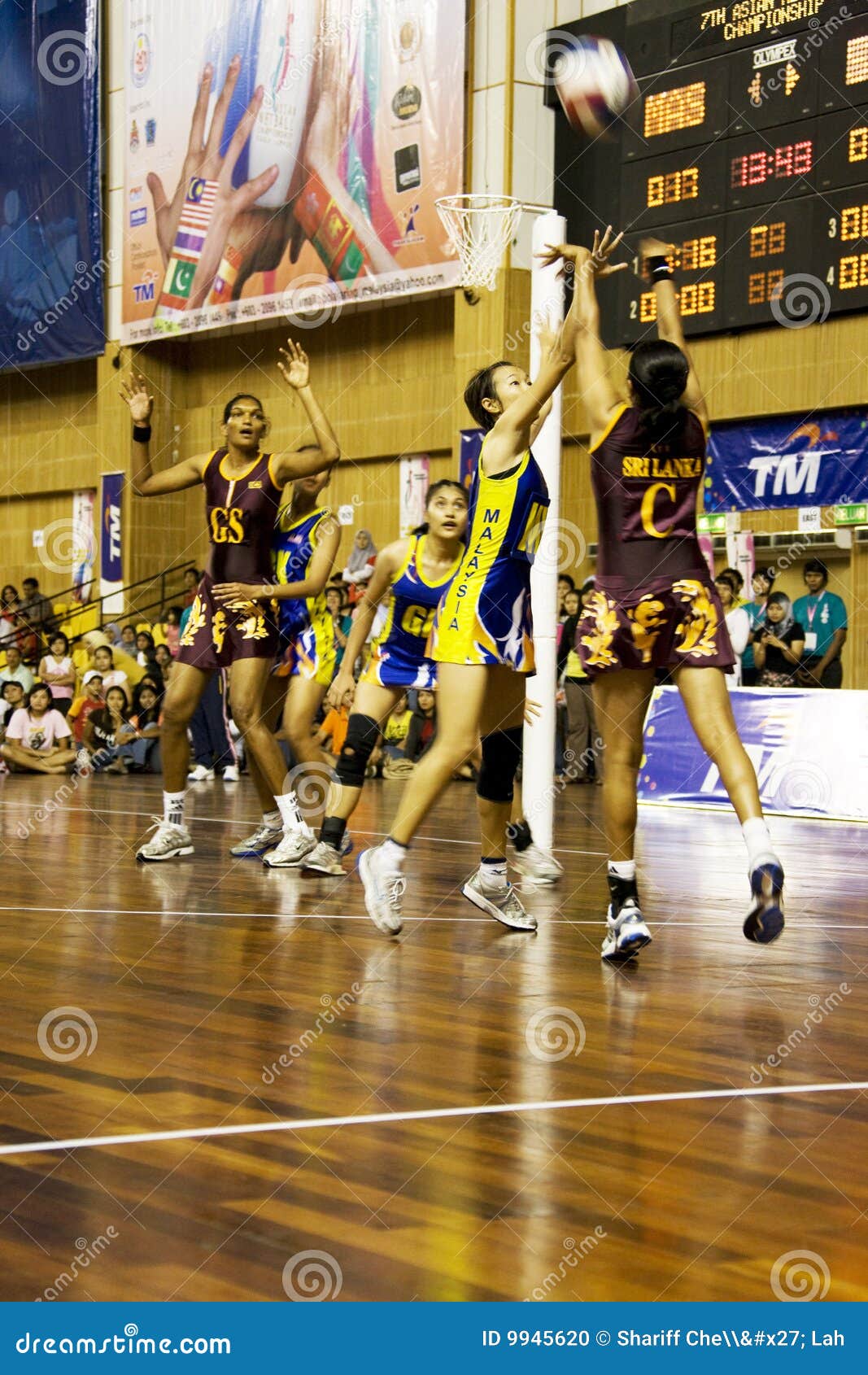 7th Asian Netball Championship Action (Blurred) Editorial Image - Image ...