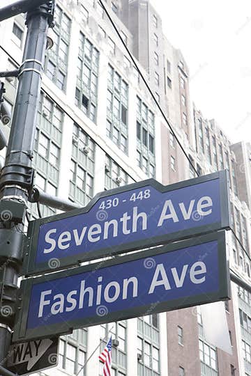 7th Avenue stock image. Image of cities, travelling, north - 11837917