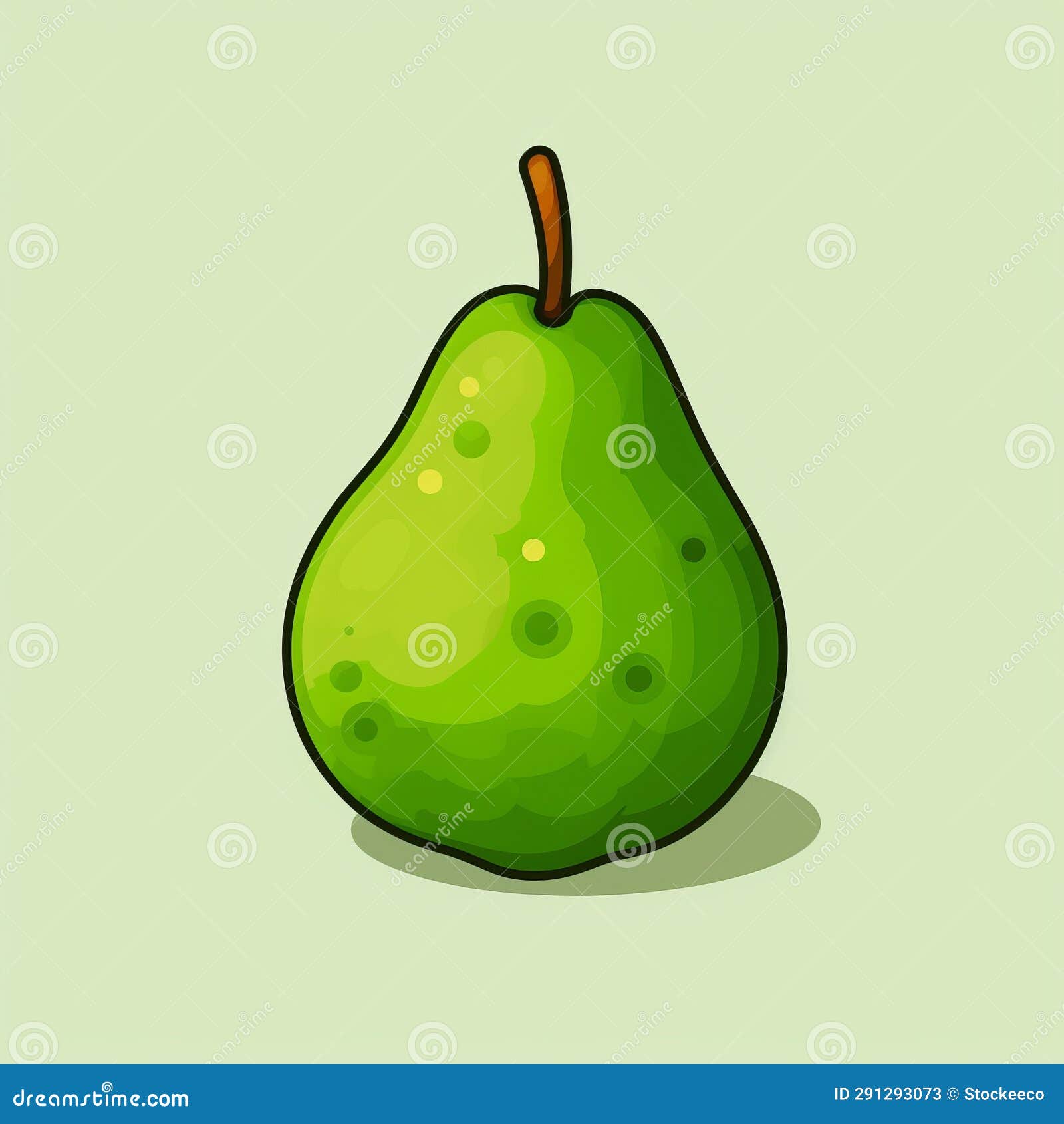 Pear Pixel Icon Royalty-Free Stock Photo | CartoonDealer.com #107246433
