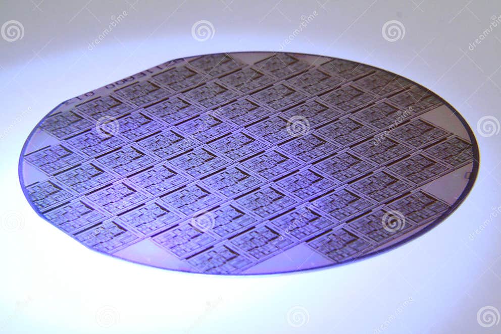 8 Wafer stock image. Image of manufacturing, macro, microchip - 1098429